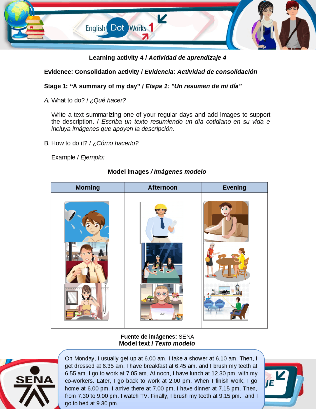 Ingles sena virtual 1 - Docsity