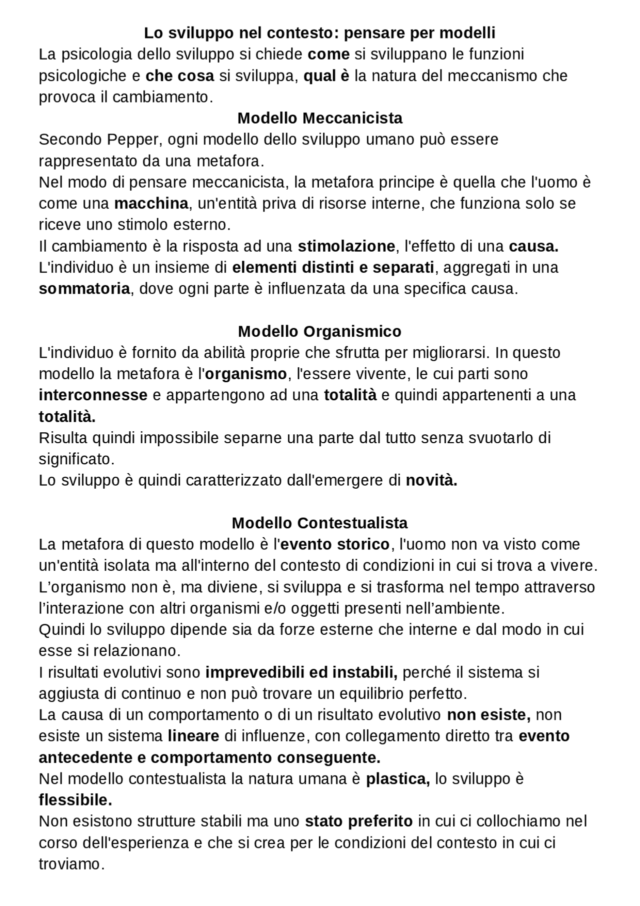 Sintesi Libro Il Bambino In Classe Docsity