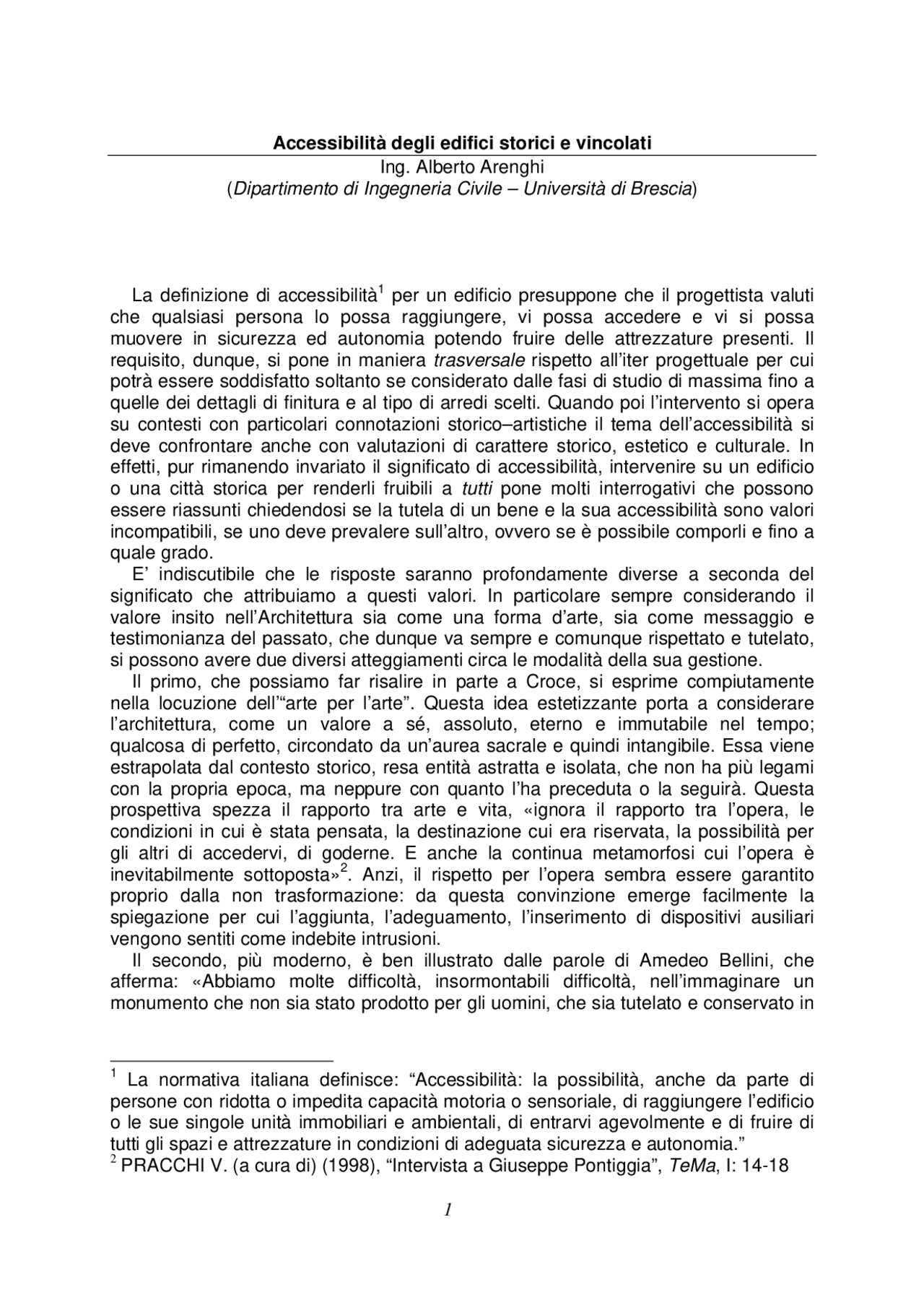 Restauro E Conservazione Centri Storici Docsity
