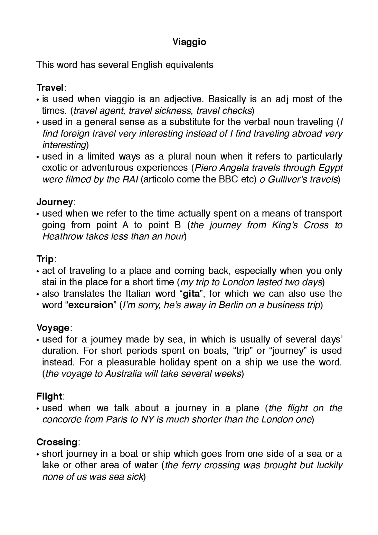 Unimc Inglese Iii Parte Pratica Docsity