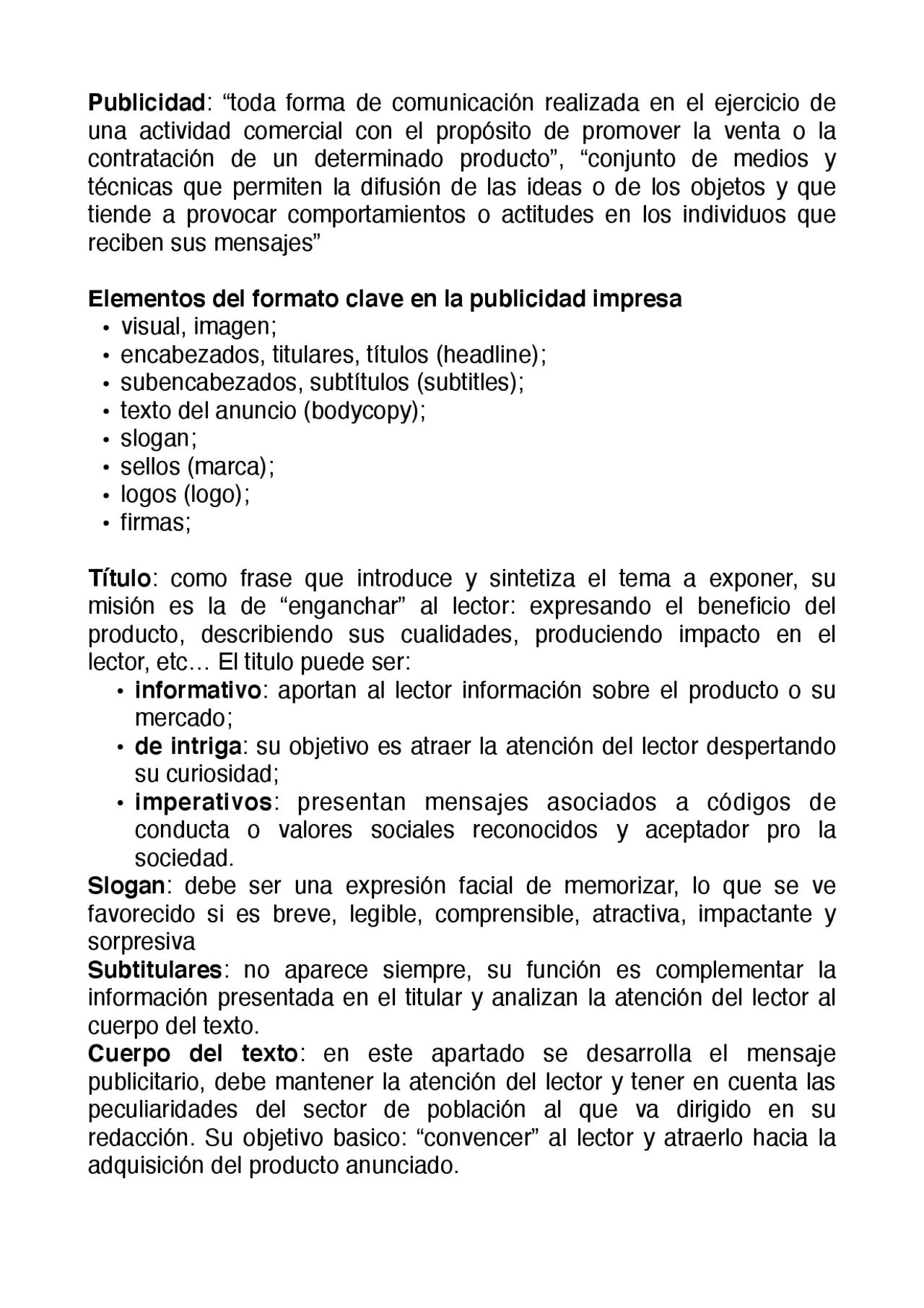 Appunti Delle Slides Spagnolo Iii Unimc Docsity