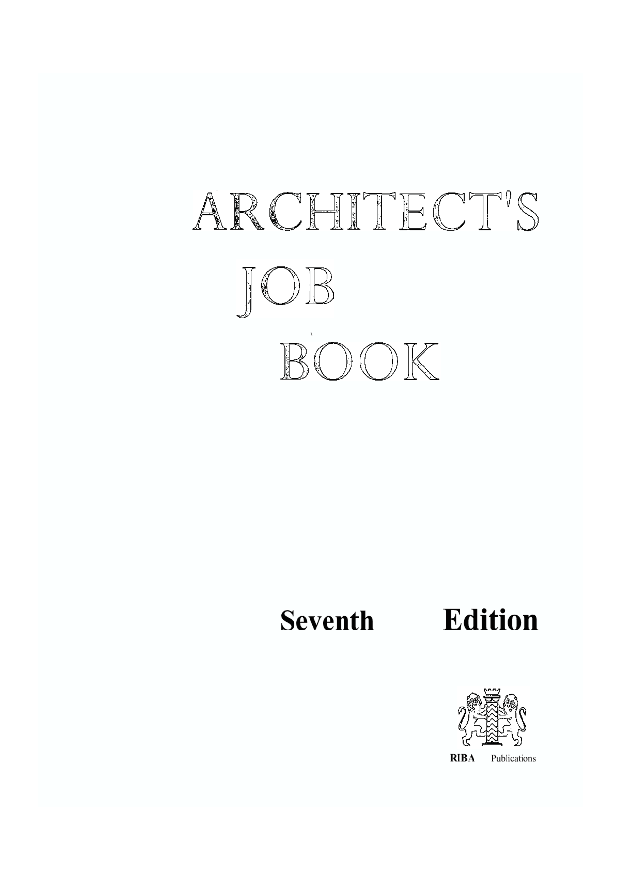 Architect's job book - Docsity