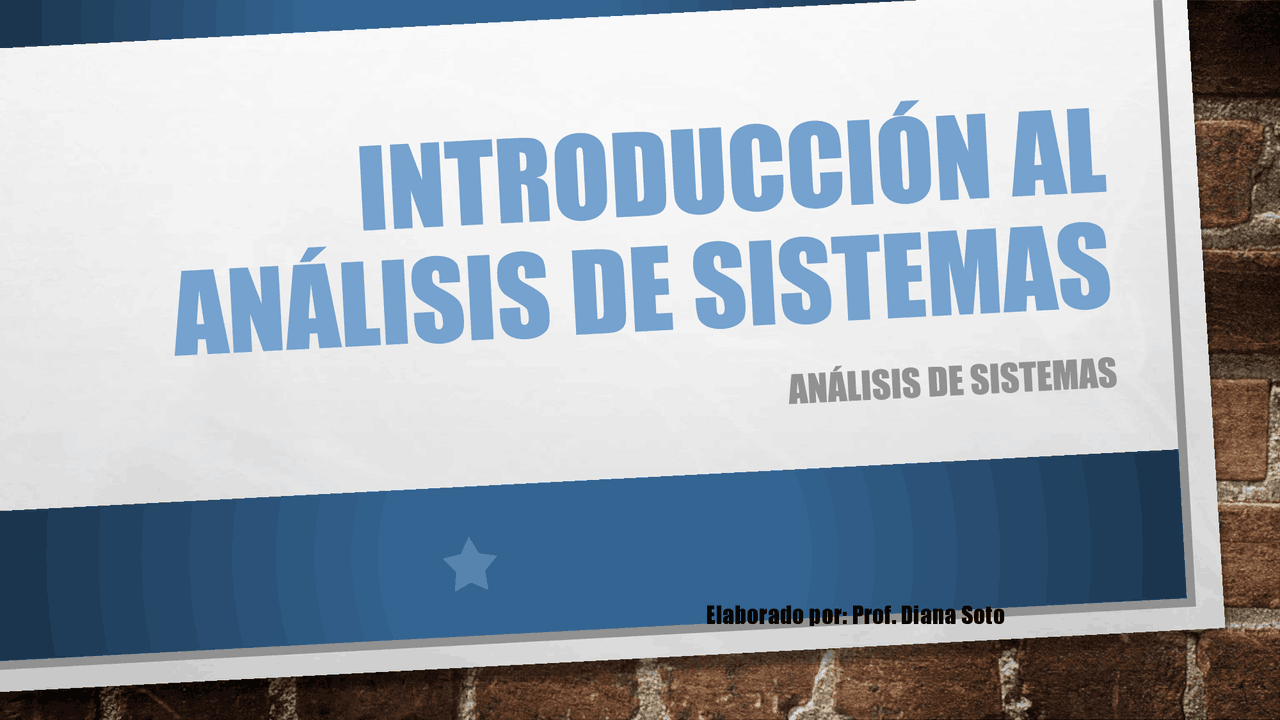 ¿quÉ Es Un Sistema Docsity