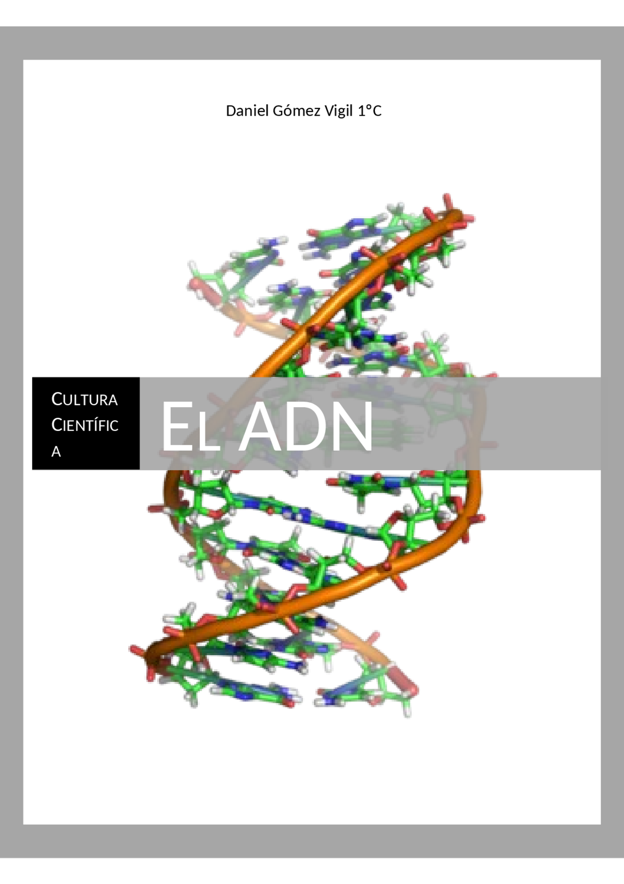 Trabajo ADN ---- - Docsity