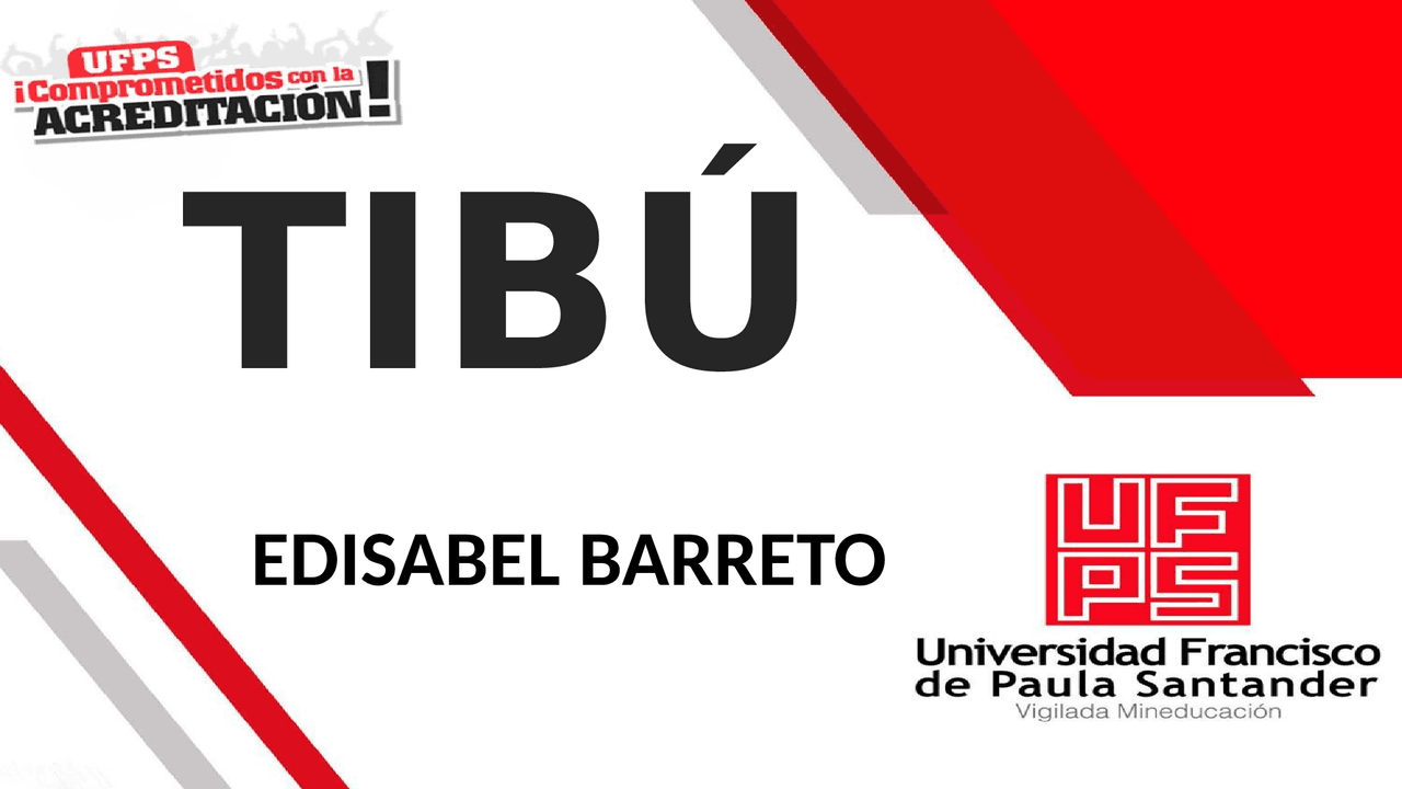 Tibu investigación, cultura, historia, actualidad - Docsity