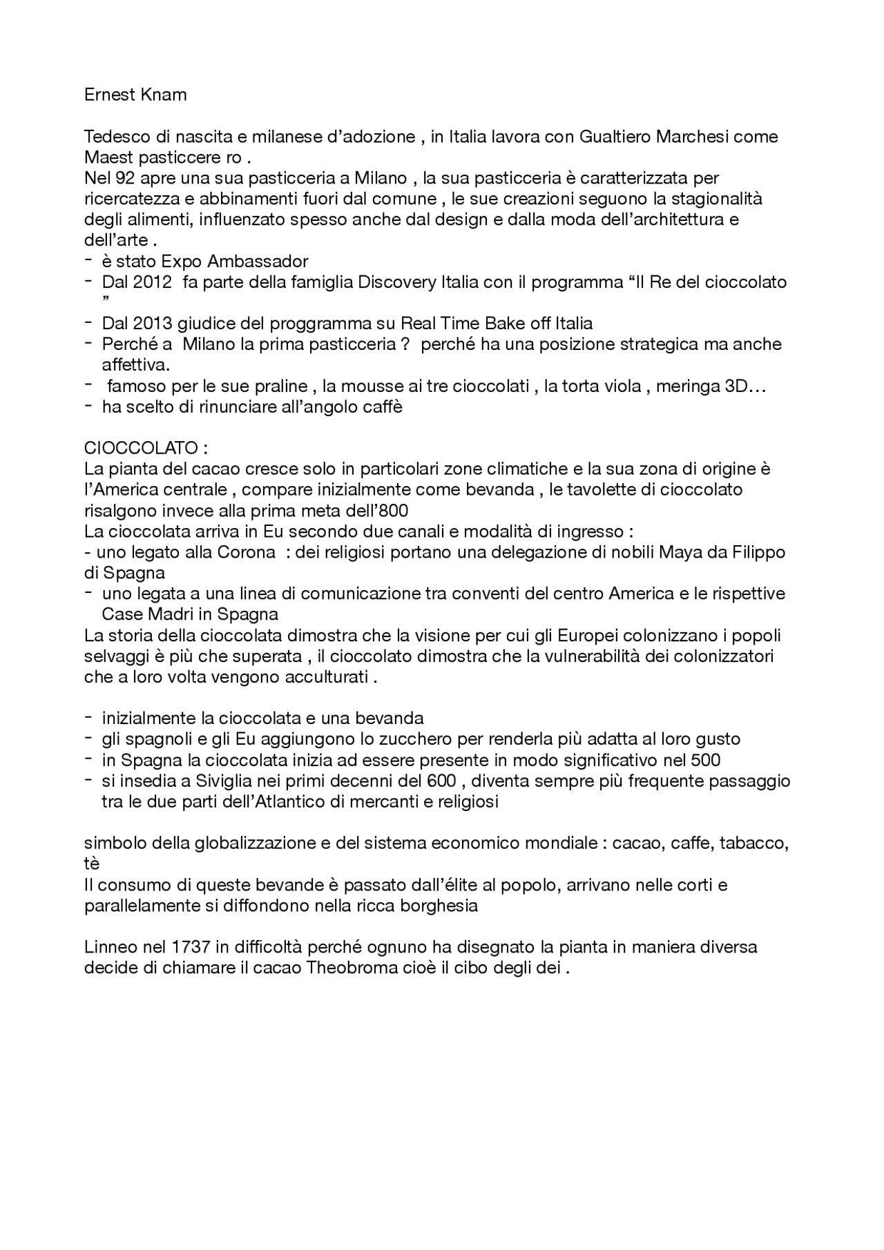 Antropologia Del Cibo Docsity