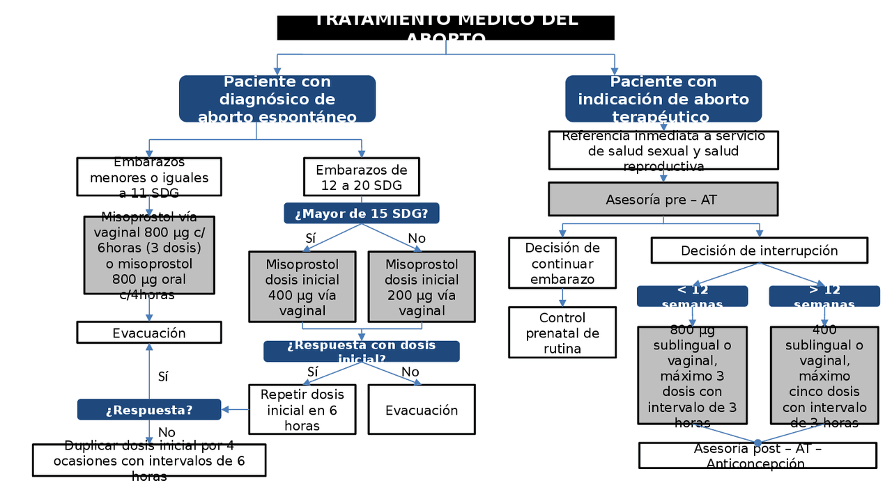 Algoritmos Hemorragia postparto, amenaza de aborto | Esquemas y mapas conceptuales de ...