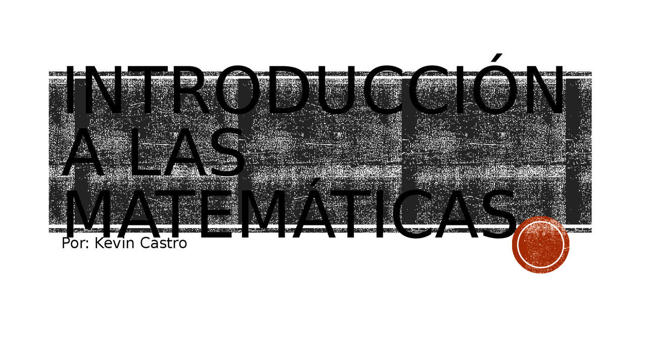 Introducción a las matemáticas - Docsity