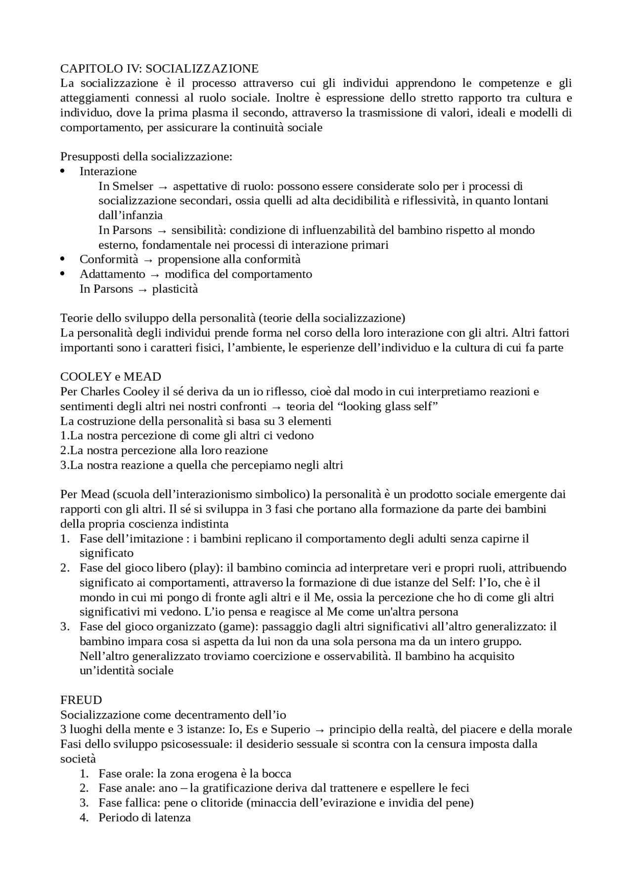 Manuale di sociologia di Neil J. Smelser | Appunti di Sociologia | Docsity