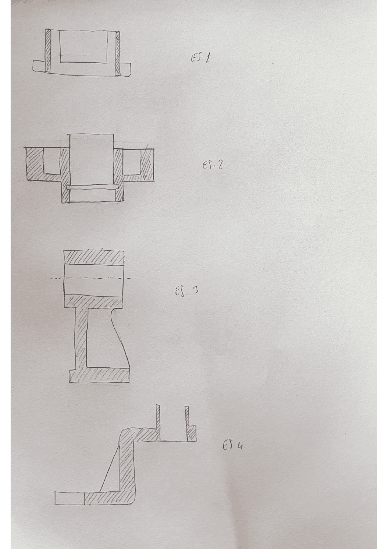 Esercizi Disegno Meccanico Università Ecampus Docsity