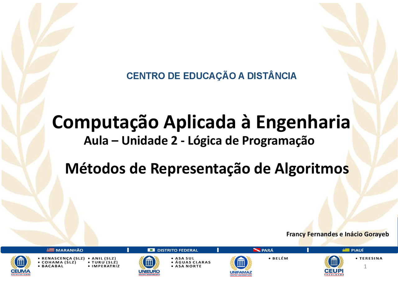 Computação Aplicada A Engenharia Docsity