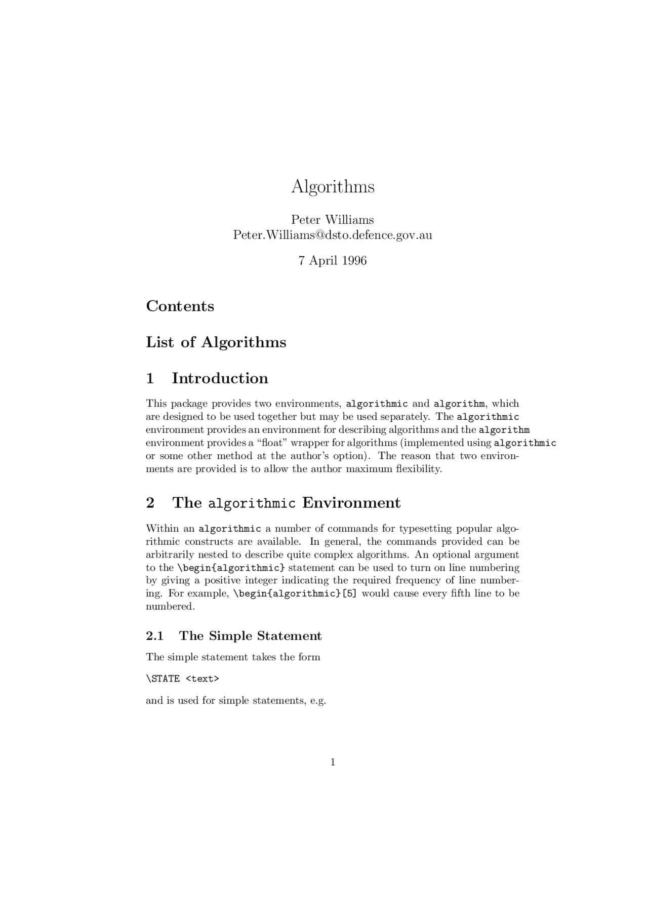 Math And Programming Algorithms Docsity