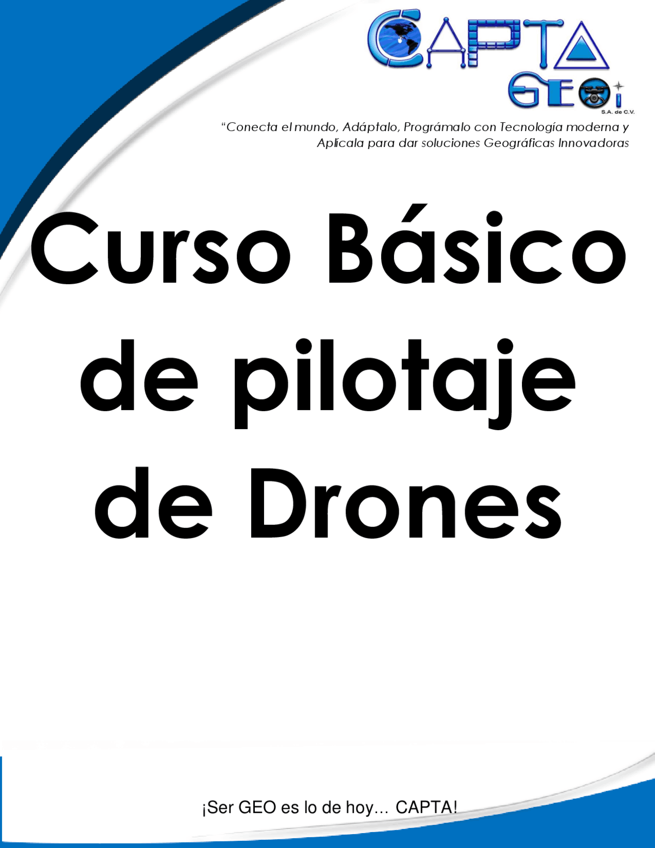 Programa de curso básico de pilotaje de Drones - Docsity