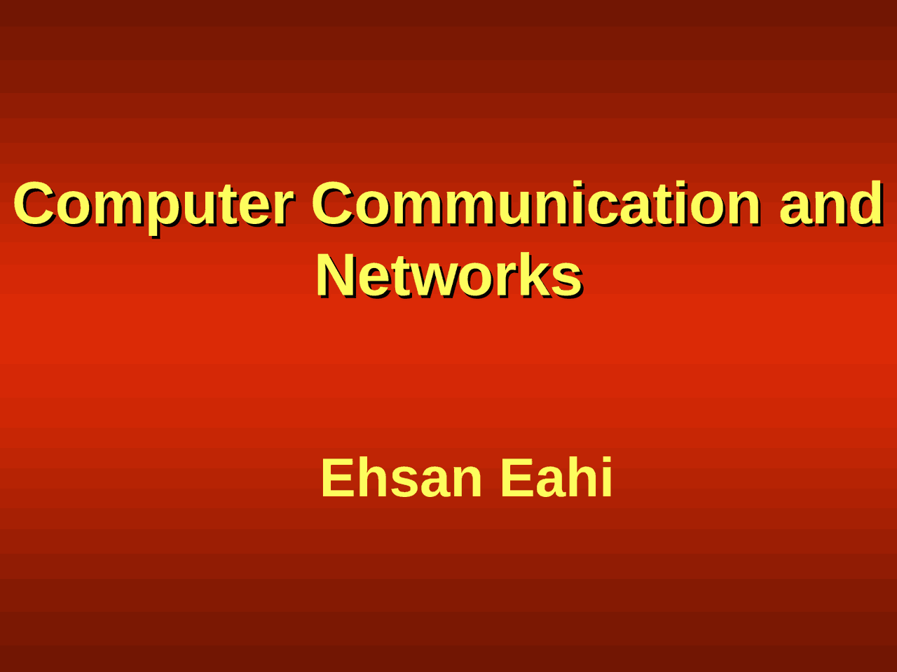 Data Communication And Protocols Docsity