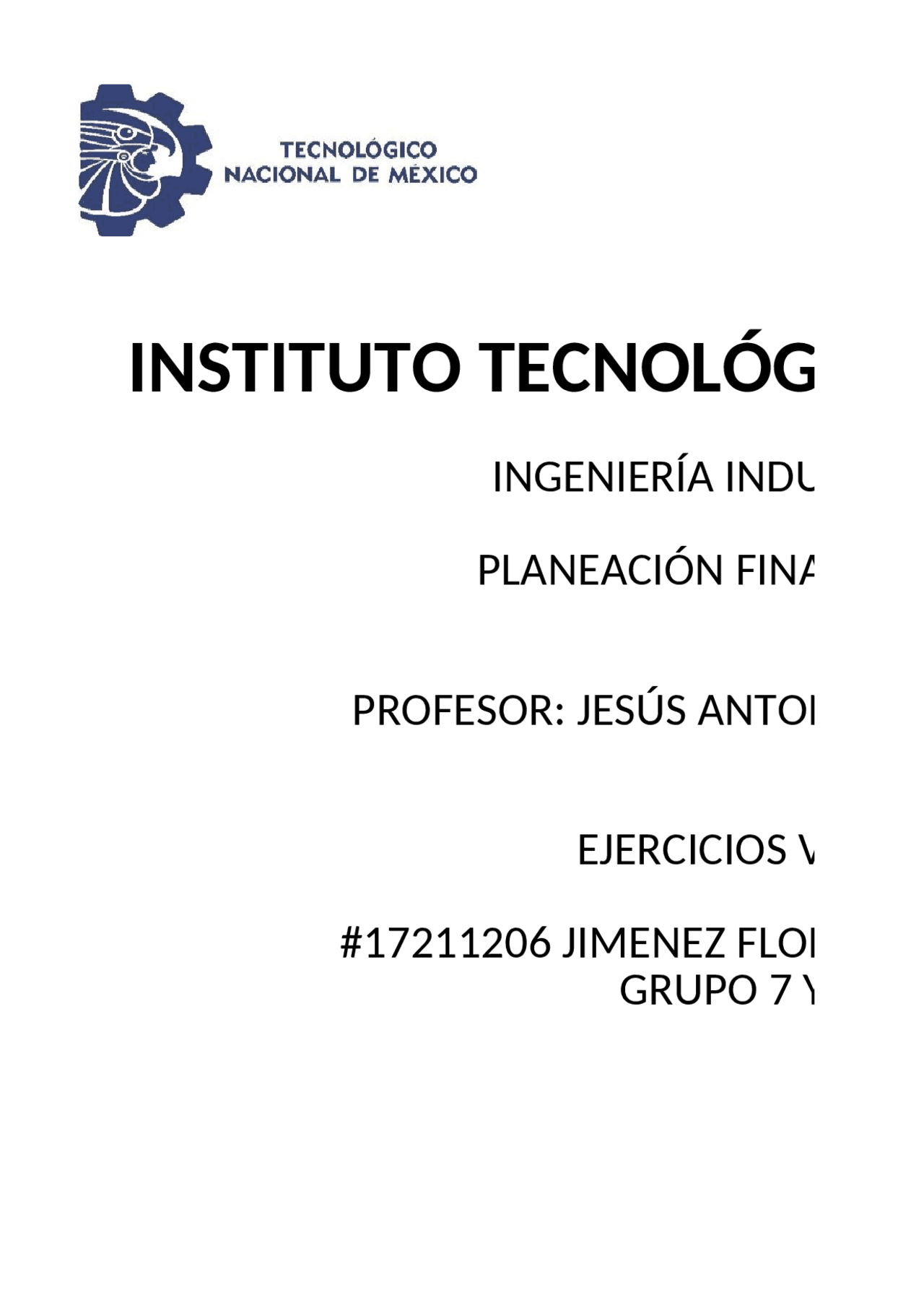 Ejercicios Vpn De PlaneaciÓn Financiera Docsity