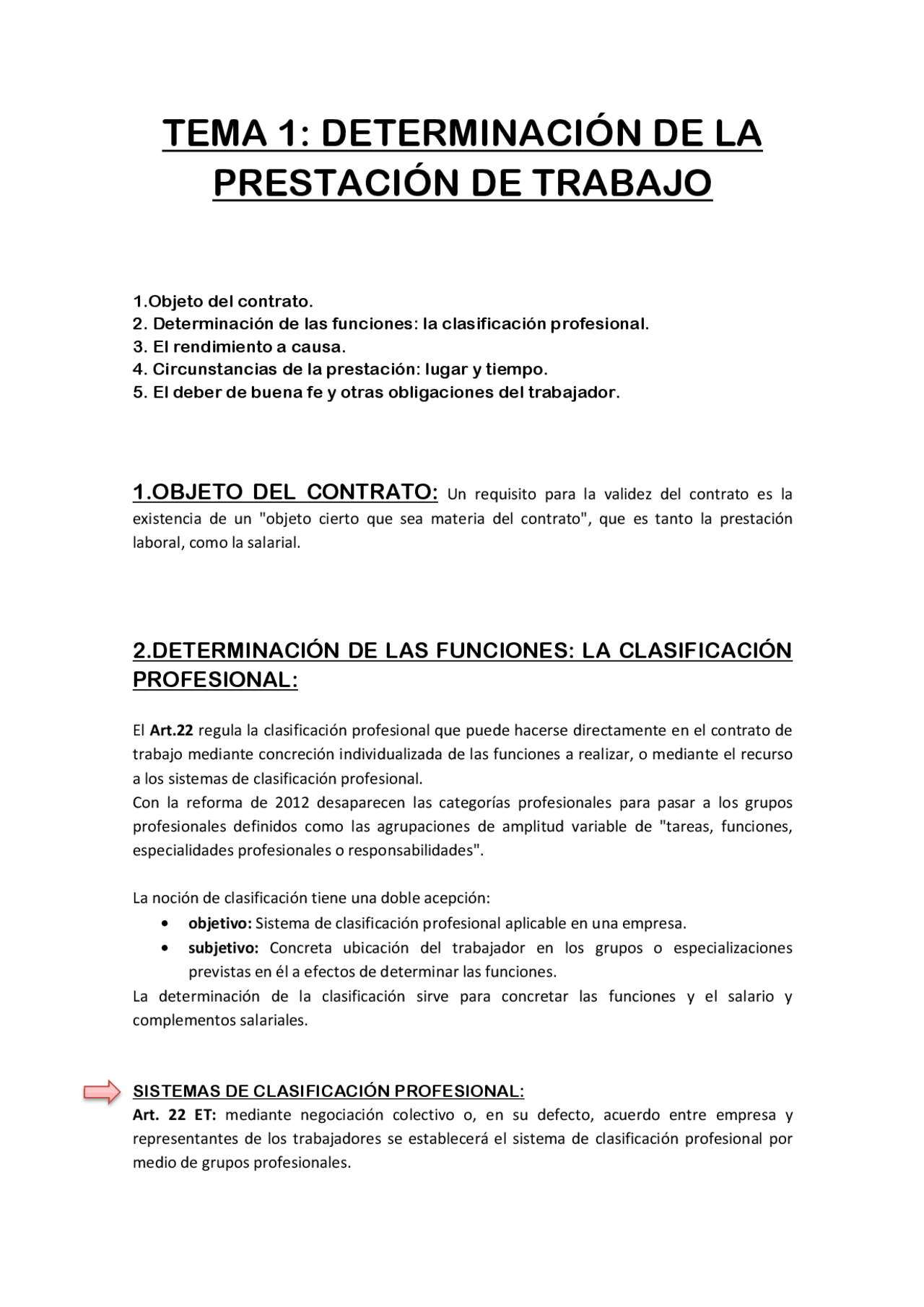 Derecho Laboral Ii Primer Cuatrimestre Docsity
