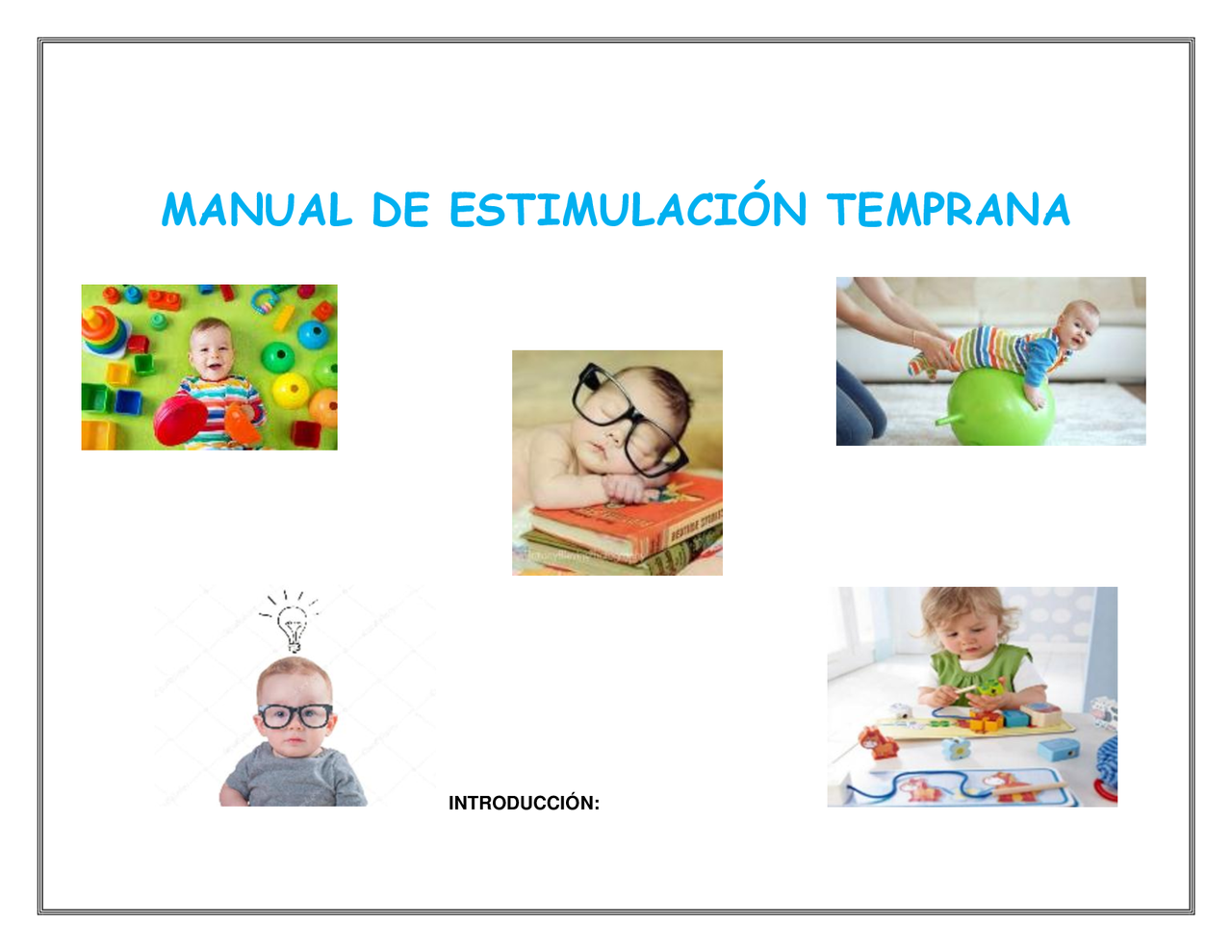 Manual Estimulación Temprana Diapositivas De Educación Física Docsity