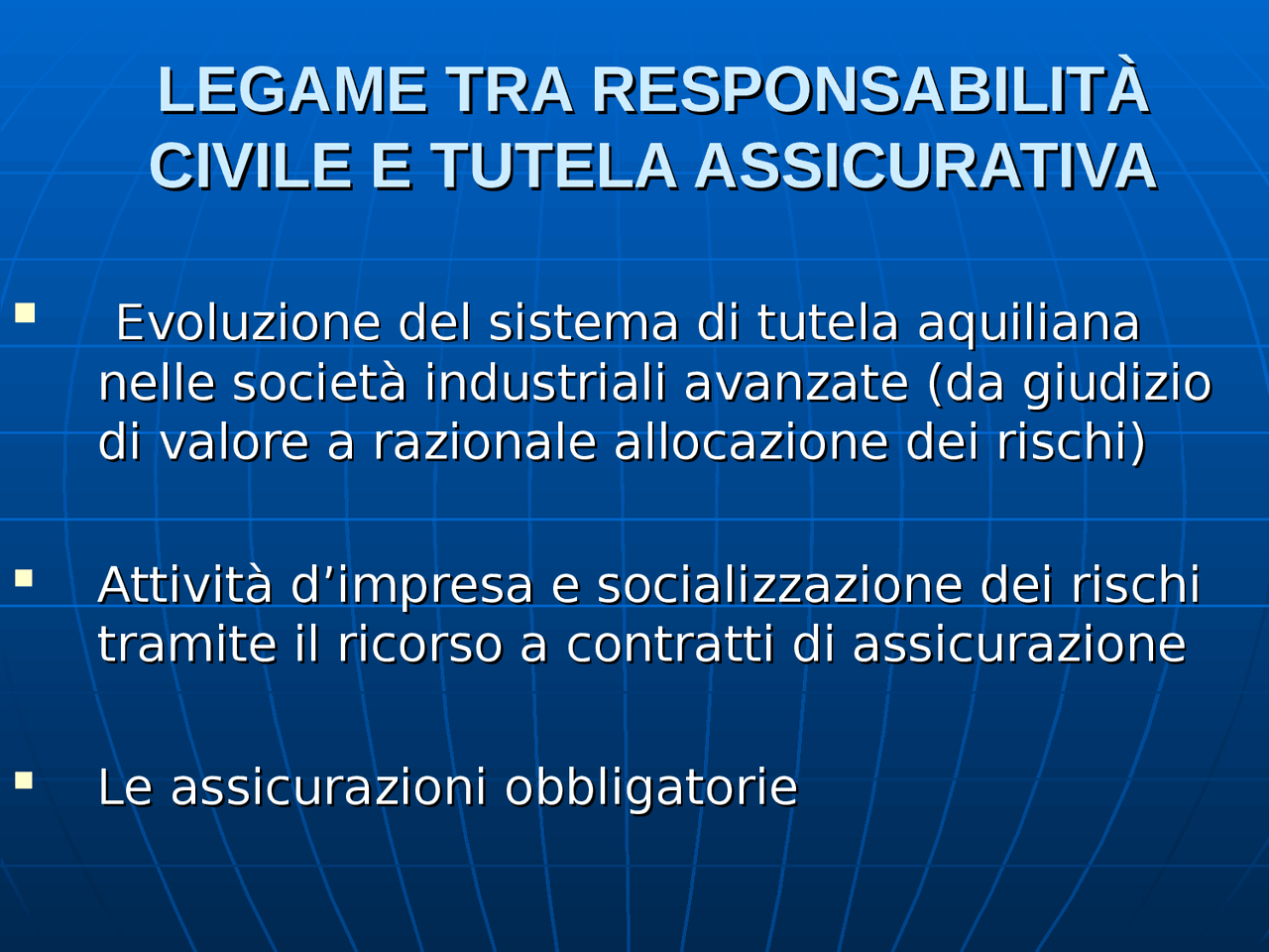 Slide Contratto Di Assicurazione Slide Di Diritto Commerciale Docsity