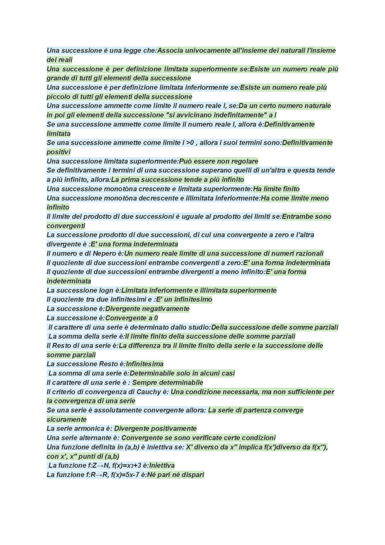 Analisi Funzionale 15 Cfu Docsity