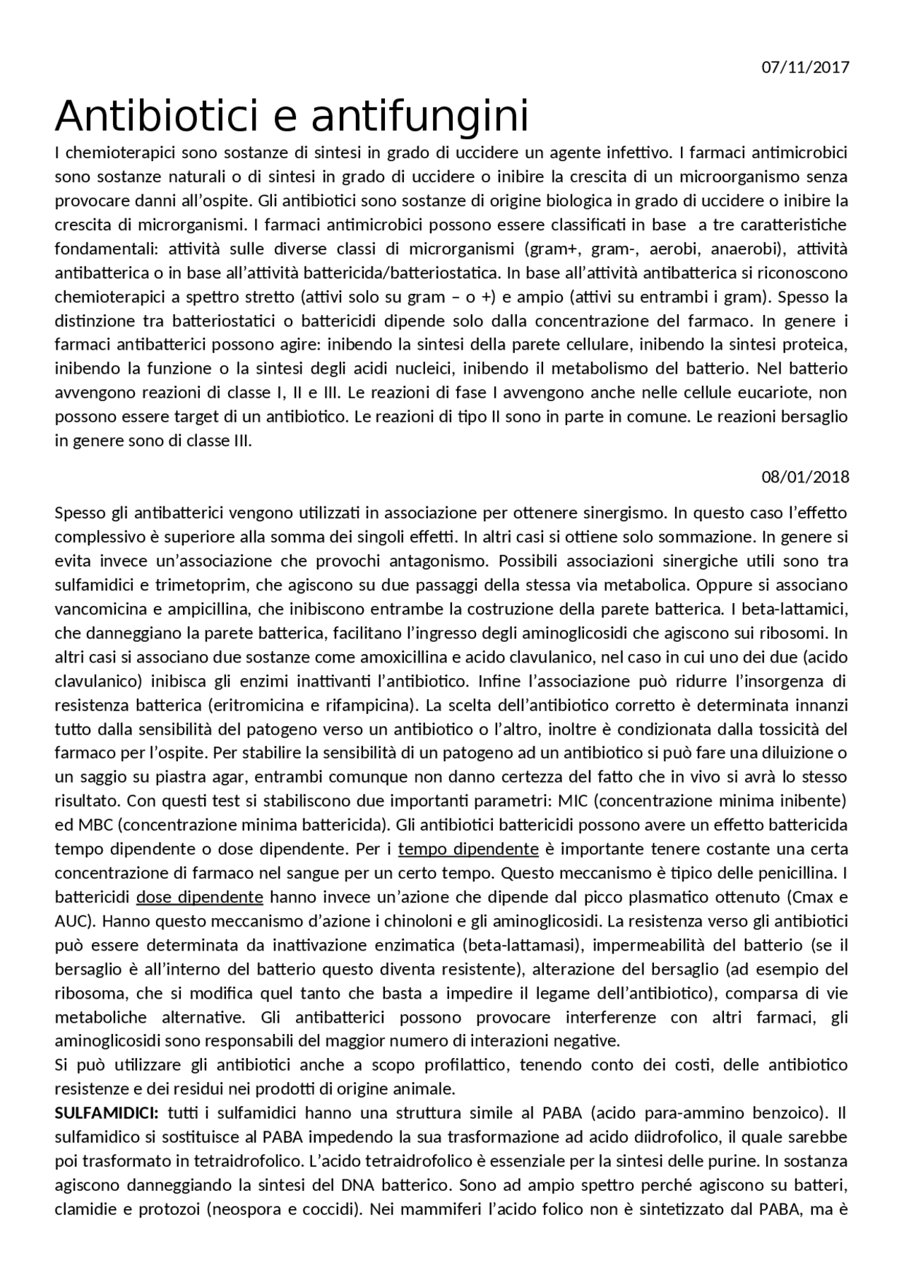 Appunti Di Farmacologia Veterinaria Unipr Docsity