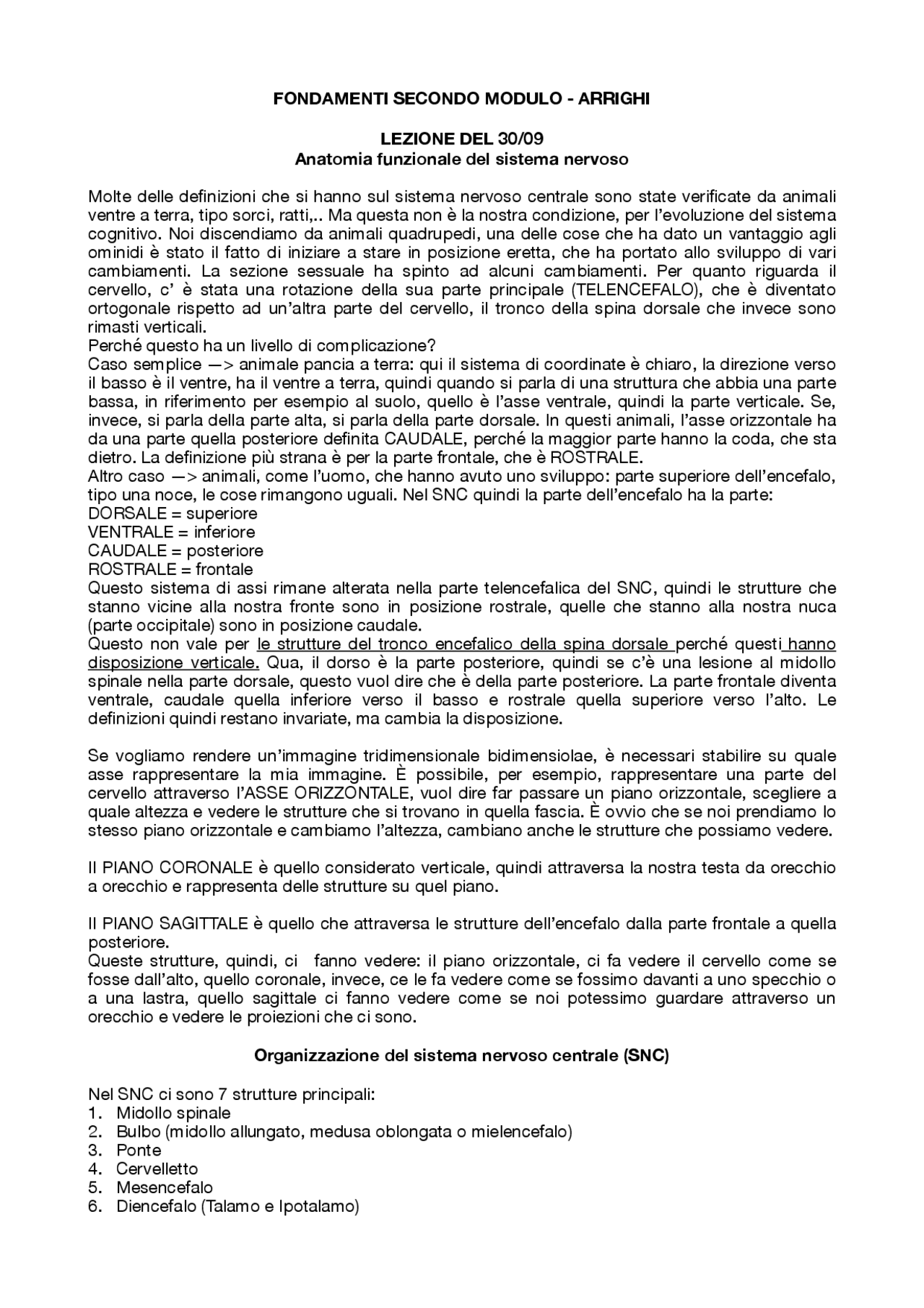 Fondamenti Secondo Modulo Docsity