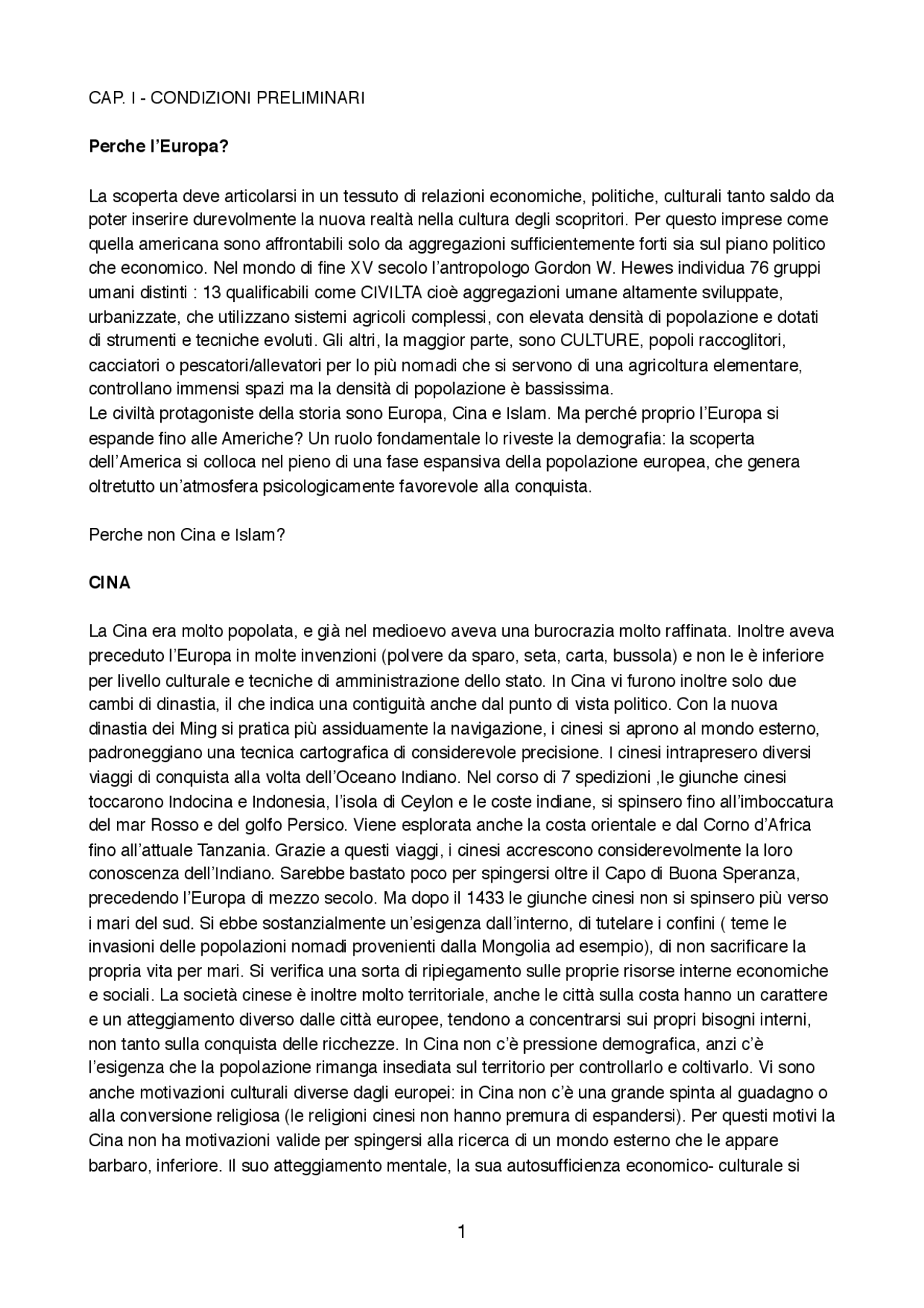 Riassunto Manuale Donattini Docsity