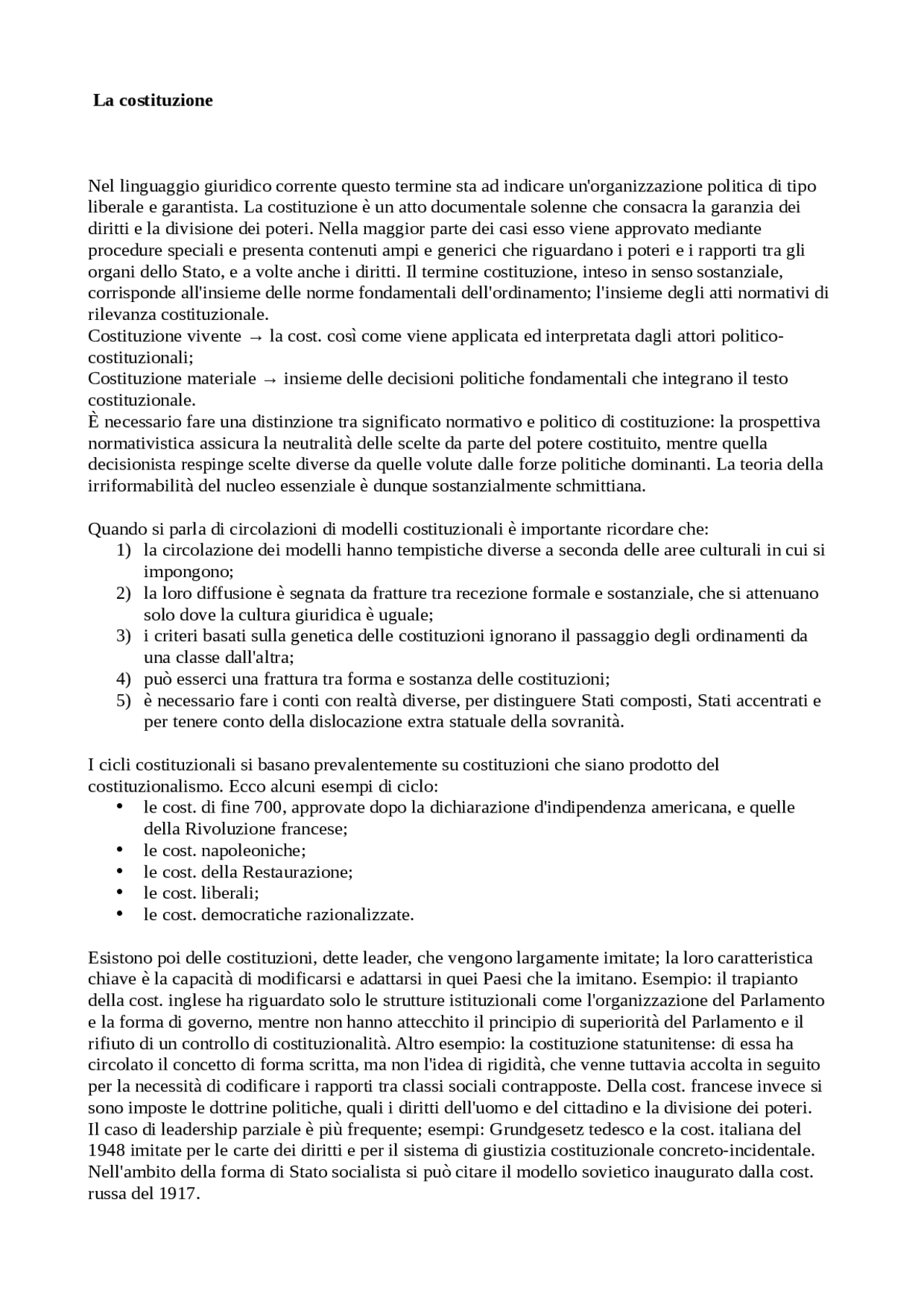 Riassunto Libro Di Diritto Comparato Docsity