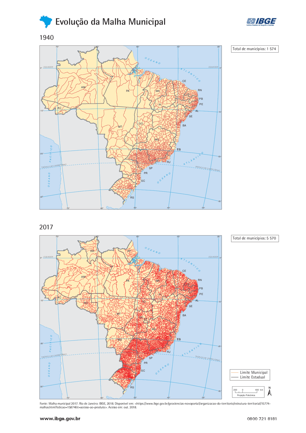 Mapas Brasil - Fonte IBGE - Docsity