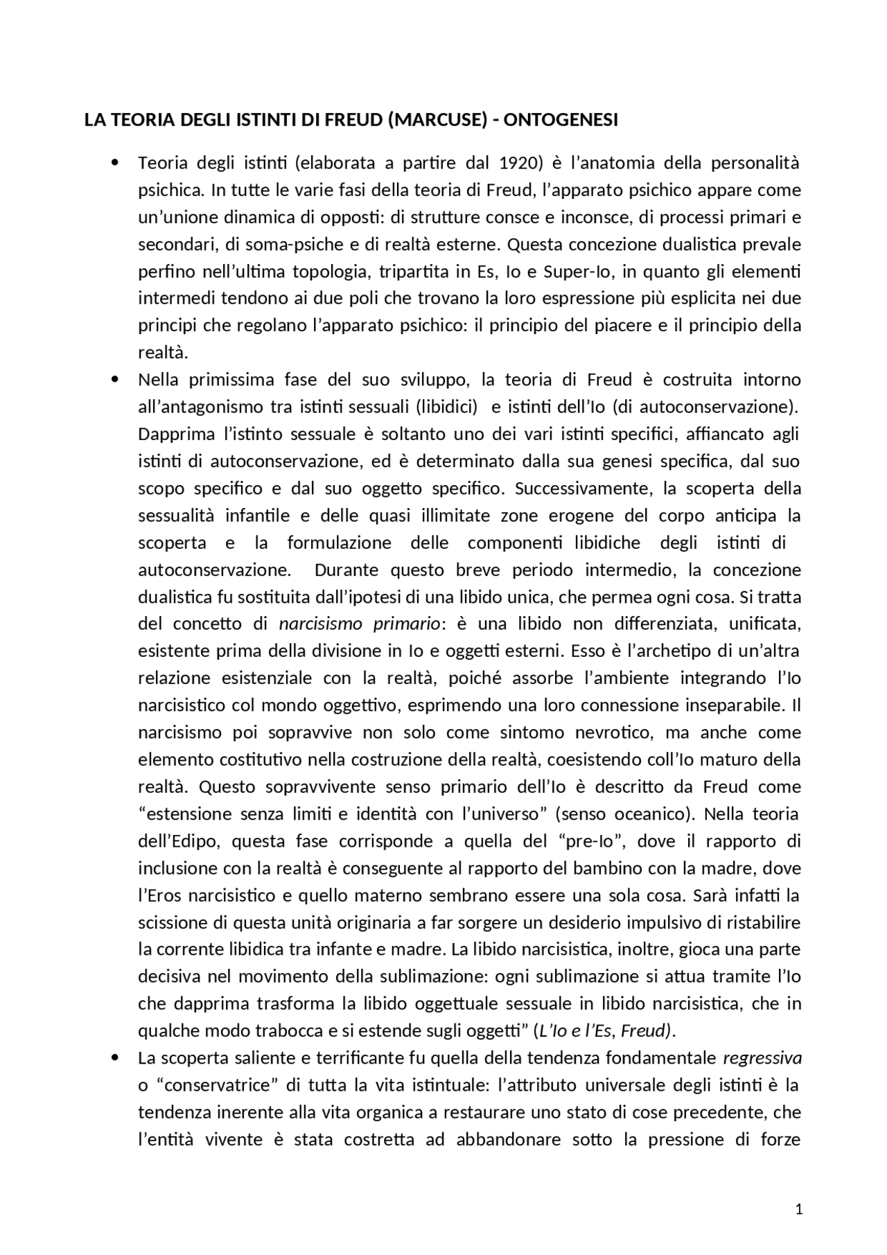 Eros E Civiltà H Marcuse Docsity