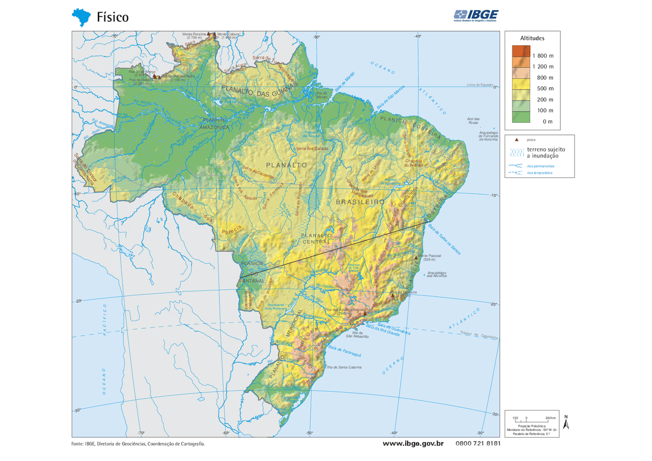 Mapas Brasil - Fonte IBGE - Docsity