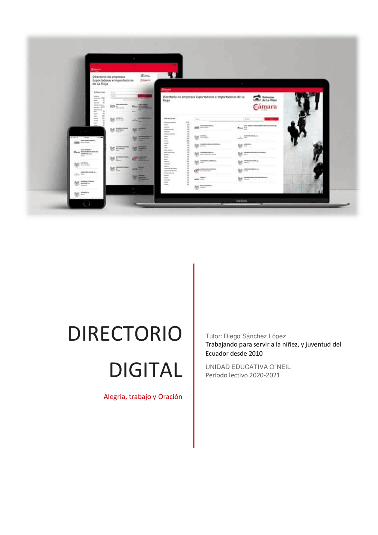 Formato directorio en pdf - Docsity