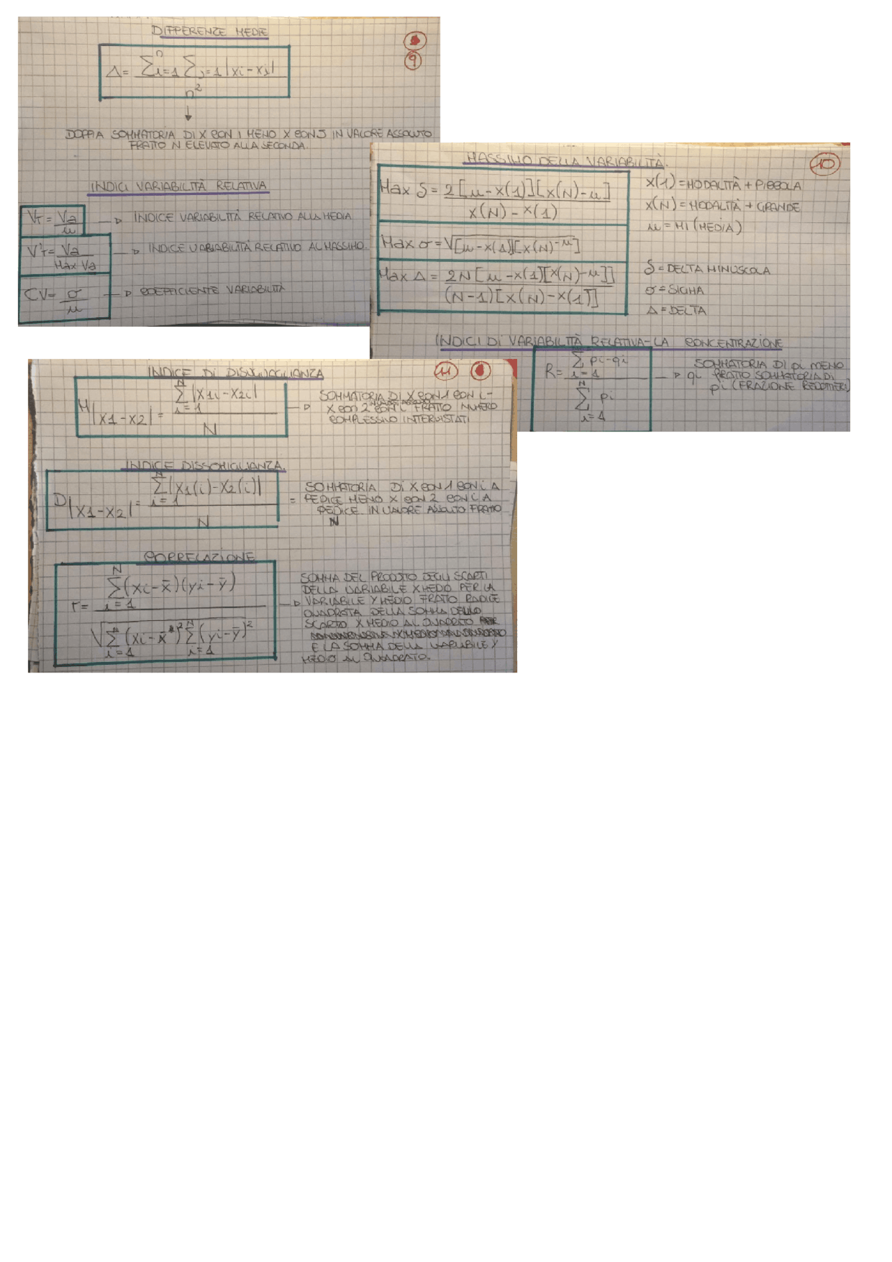 Formule Statistica Delle Comunicazioni Sociali Docsity