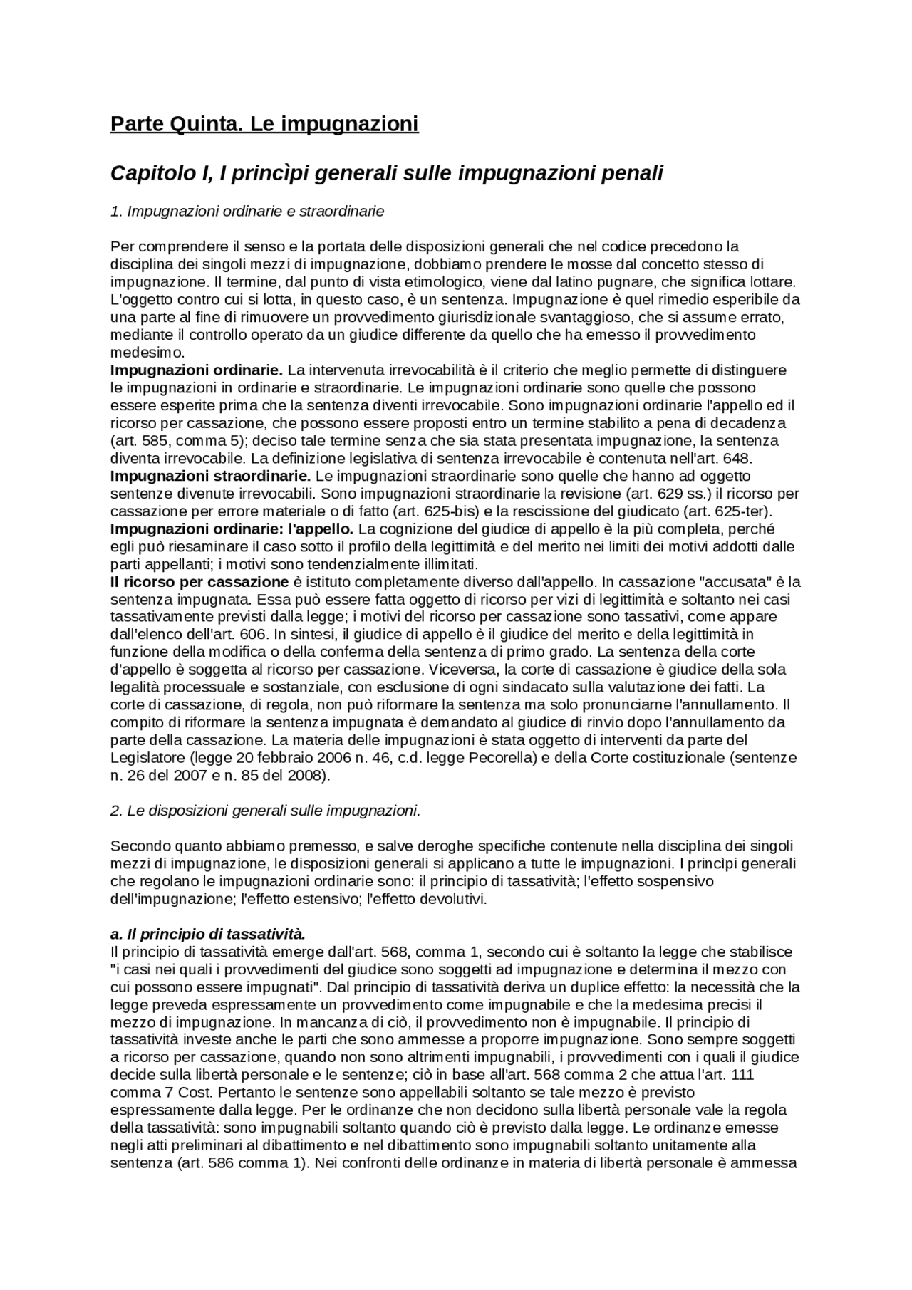 Manuale Di Procedura Penale Tonini Sintesi Del Corso Di Diritto