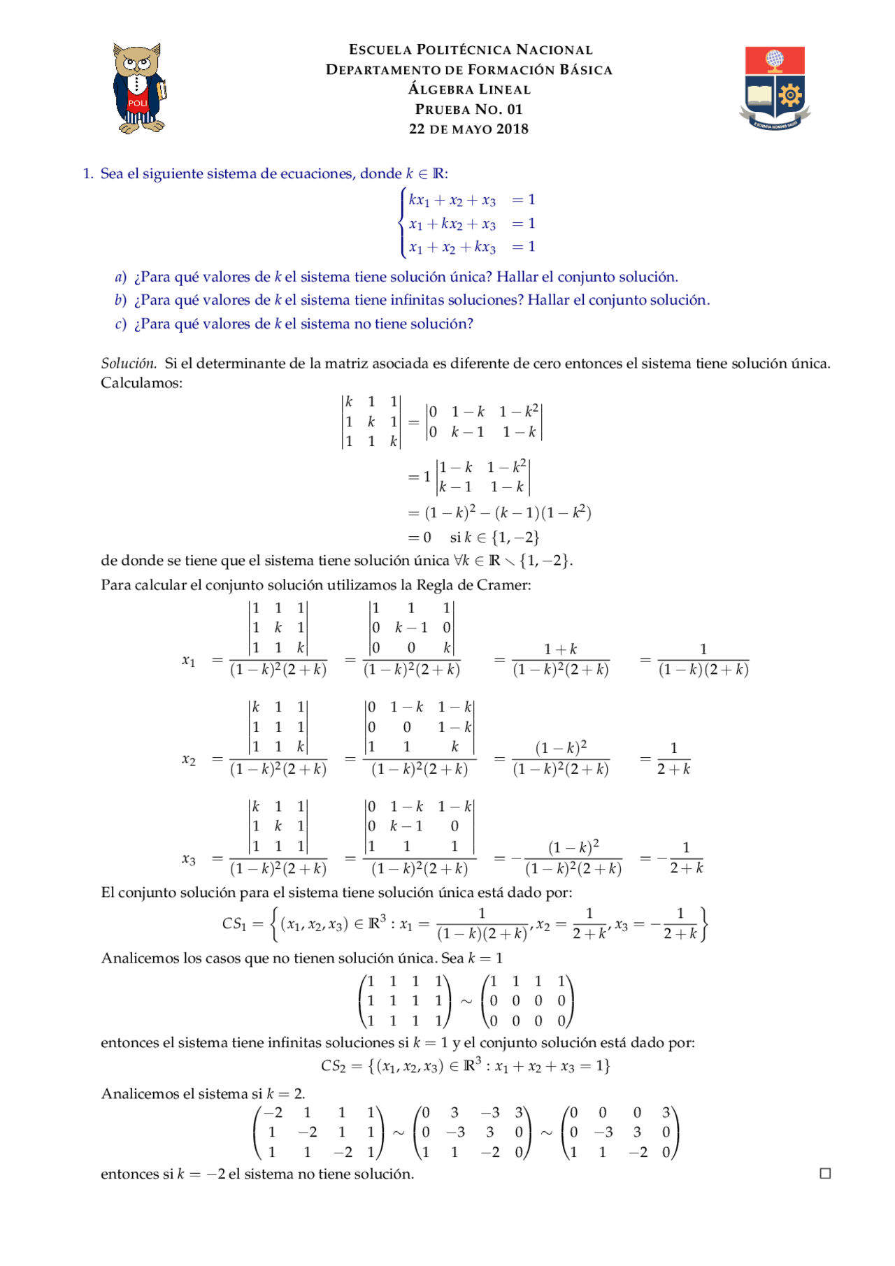 Algebra Lineal Con Aplicaciones Docsity