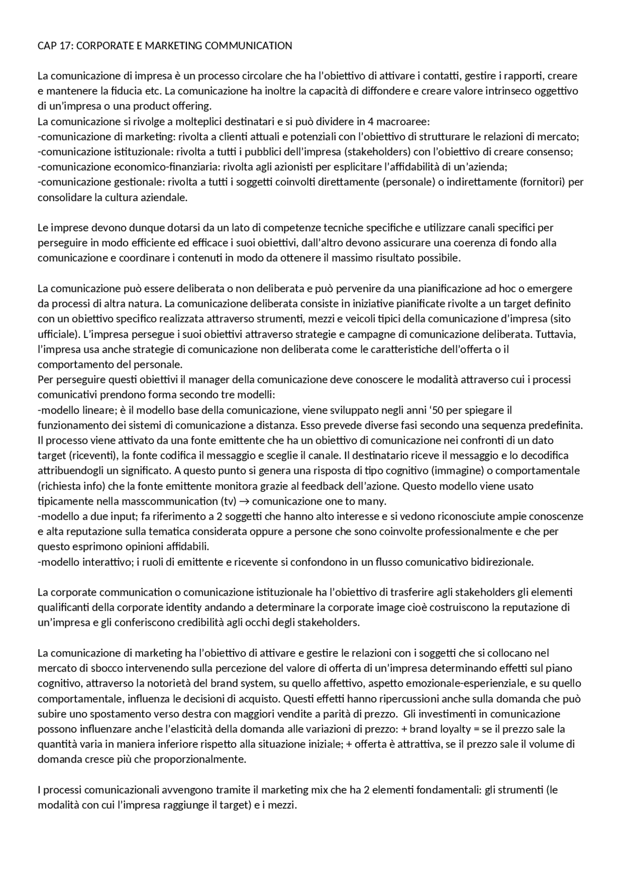Marketing Strategico Mattiacci Docsity