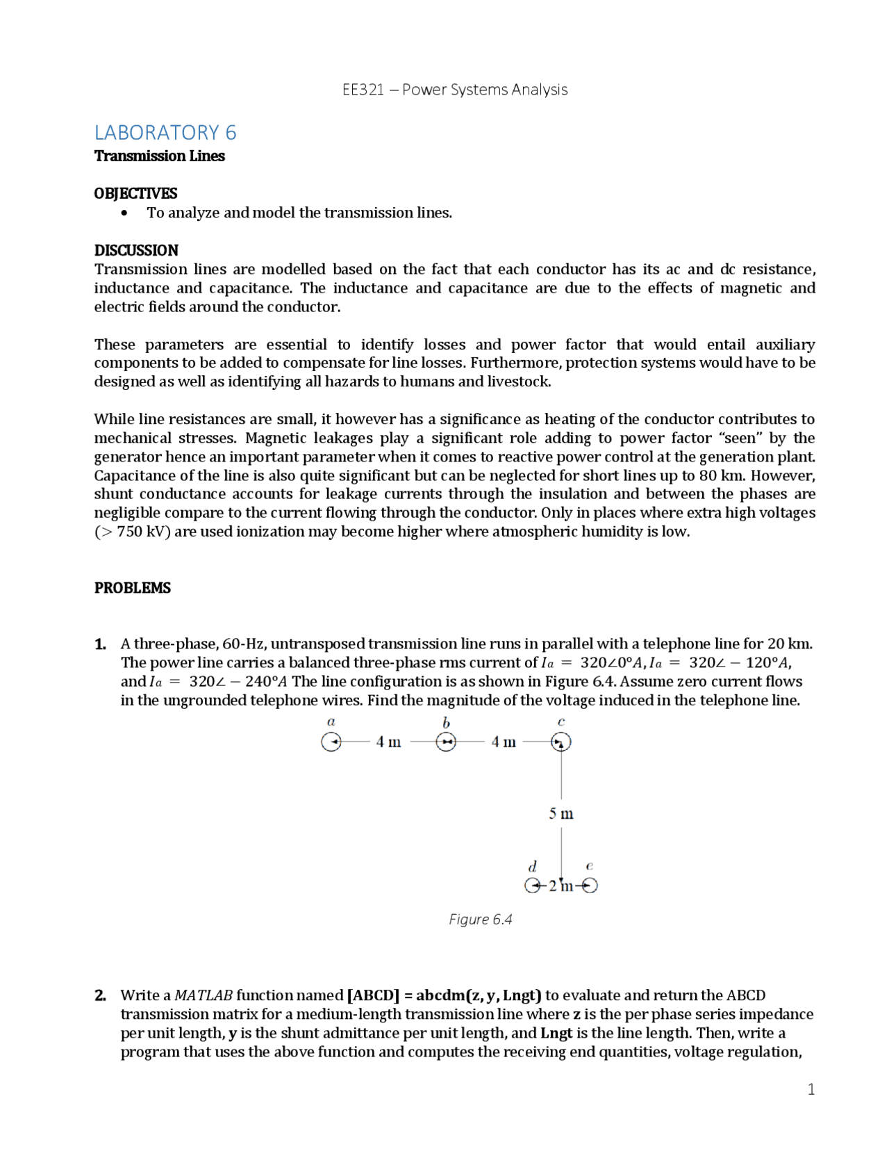 EE321 lab report 2020 pdf - Docsity