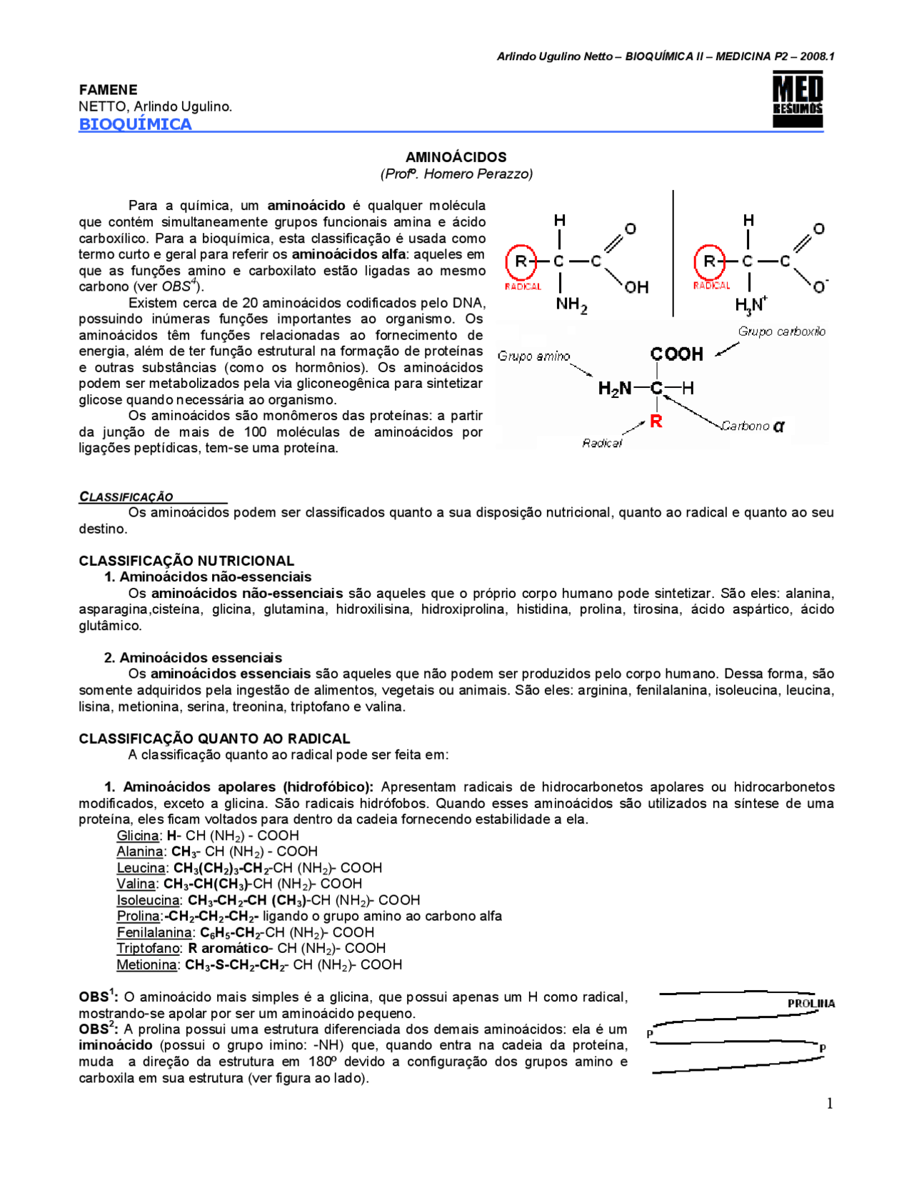 Bioquímica II - Parte 3 - Docsity