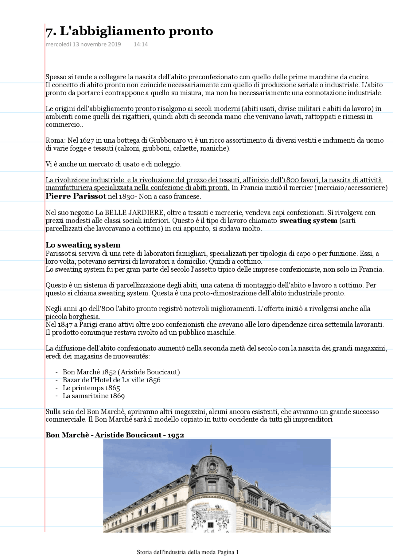 Storia Della Moda Appunti 7 Capalbo Docsity
