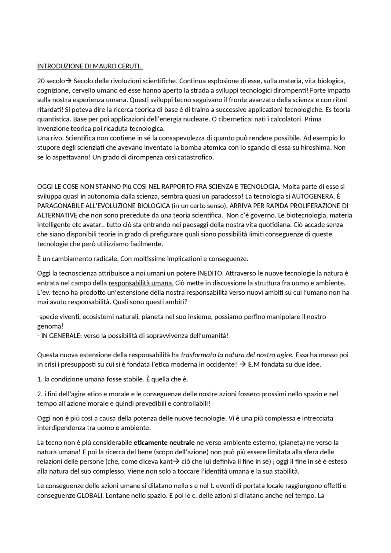 Il Mondo Della Complessità Docsity