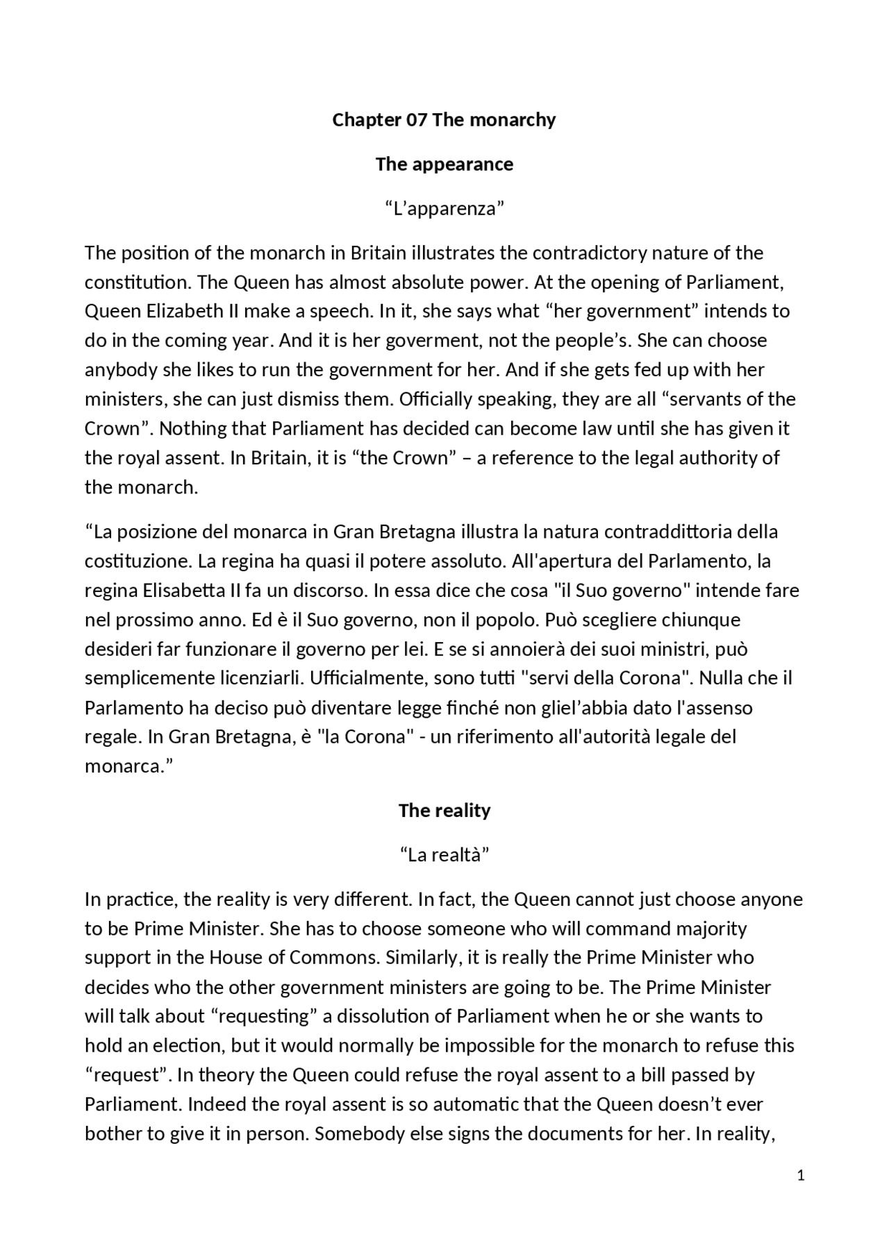 Britain For Learners Of English 7 Docsity