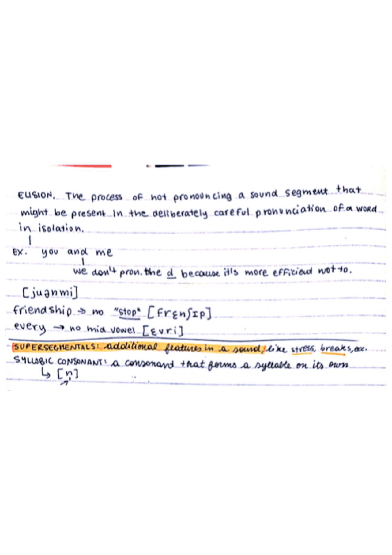 Phonology Appunti Docsity