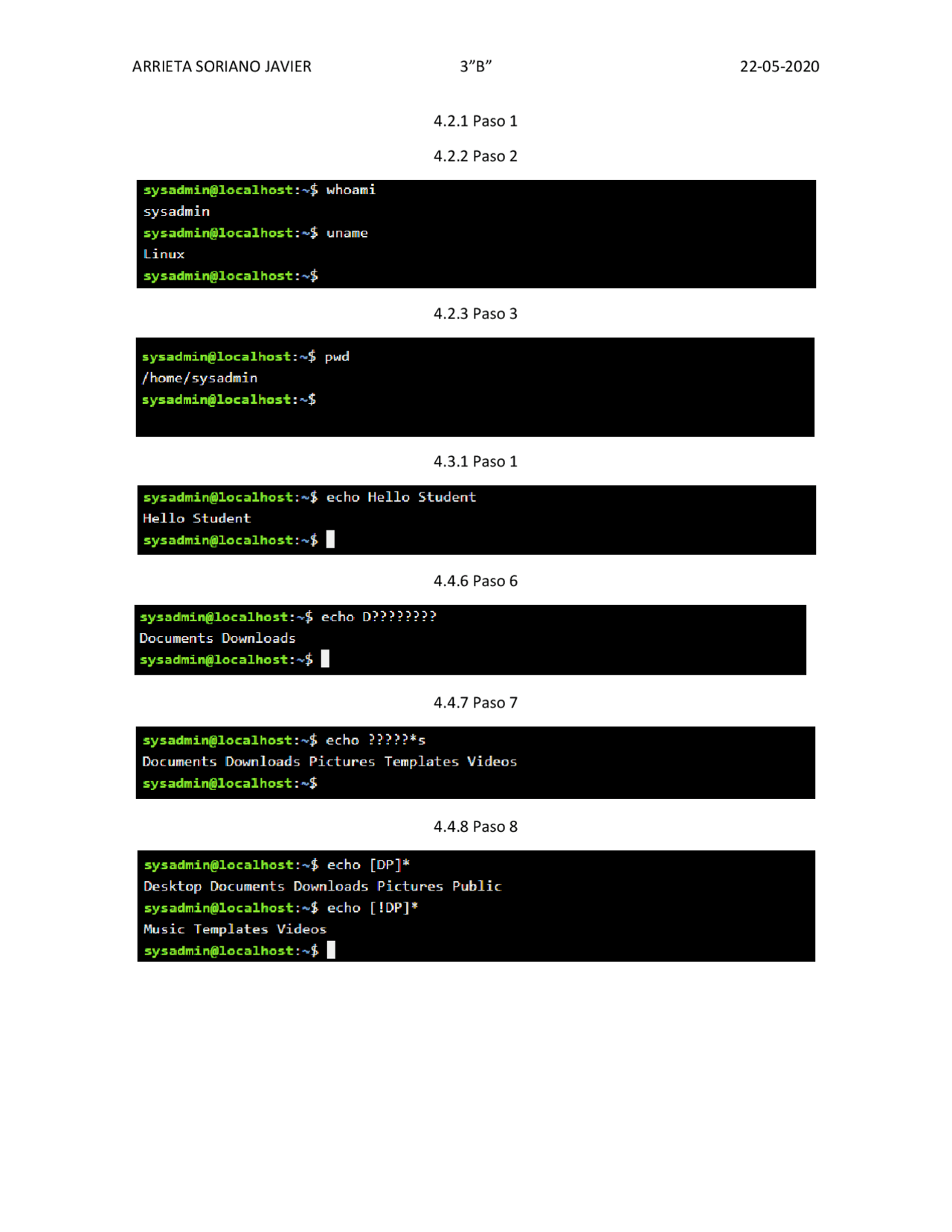 Centos 7 comandos pc - Docsity