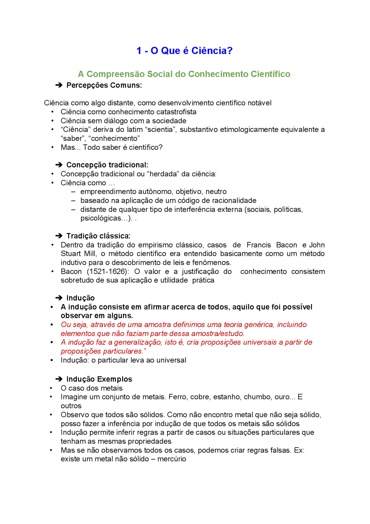 Ciência E Tecnologia Docsity