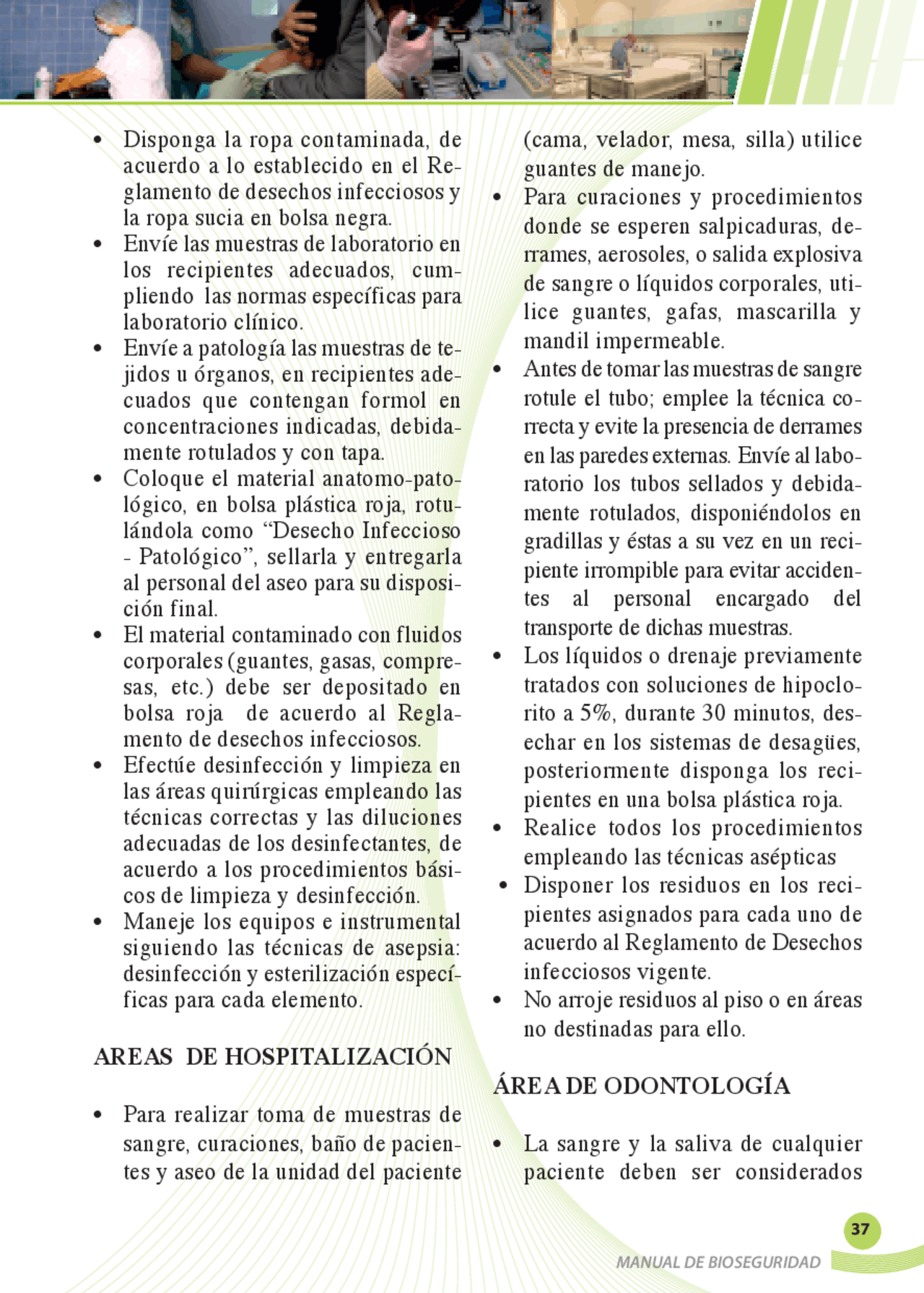 Bioseguridad Ecuador Docsity