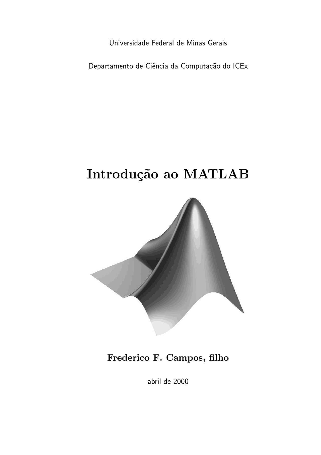 Apostila Introdução Ao Matlab Docsity