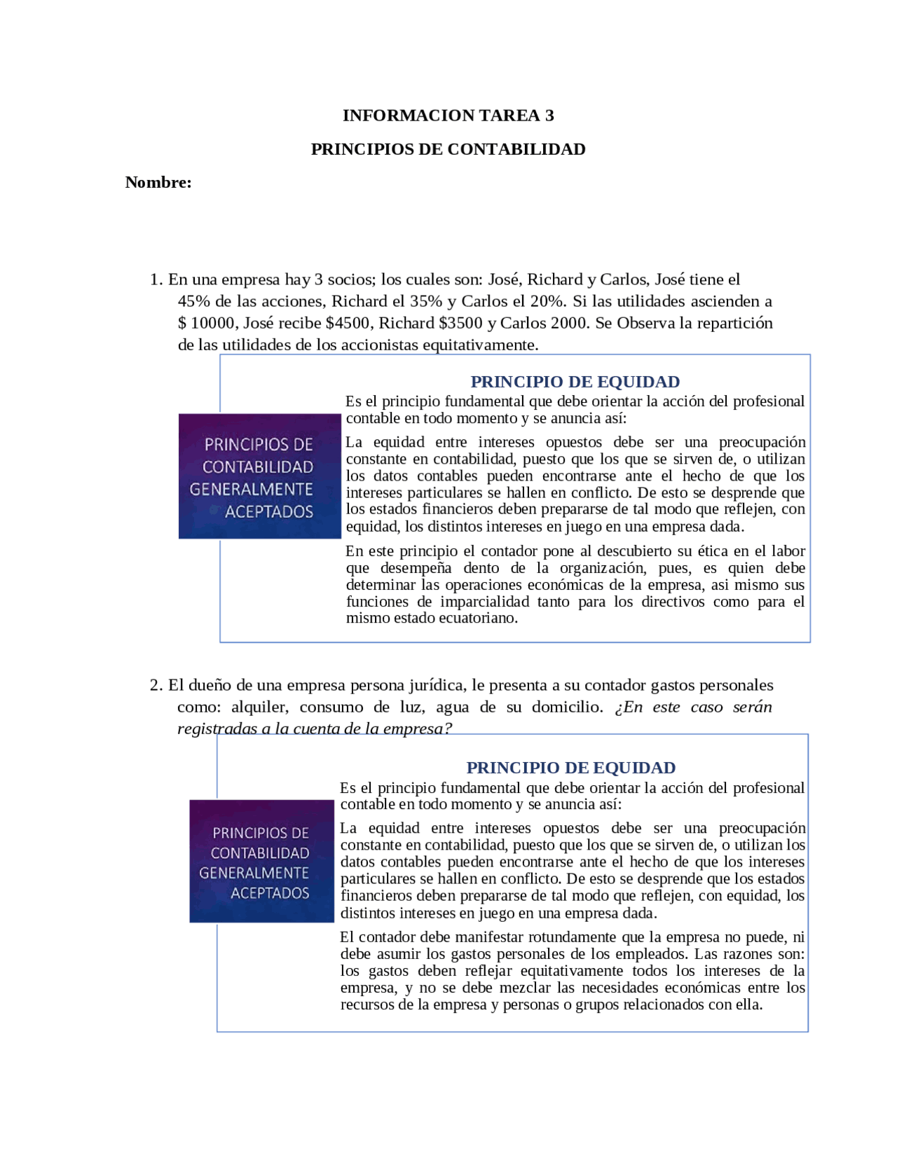 PCGA CASOS RESUELTOS | Ejercicios de Contabilidad | Docsity