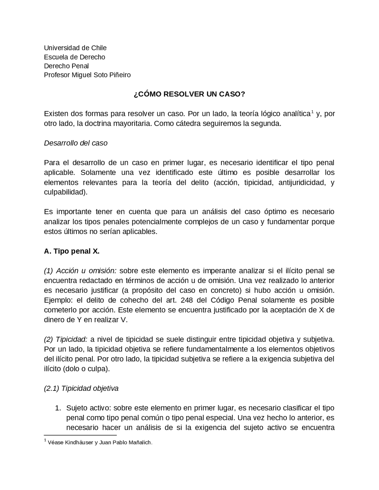 Como resolver un caso - Docsity