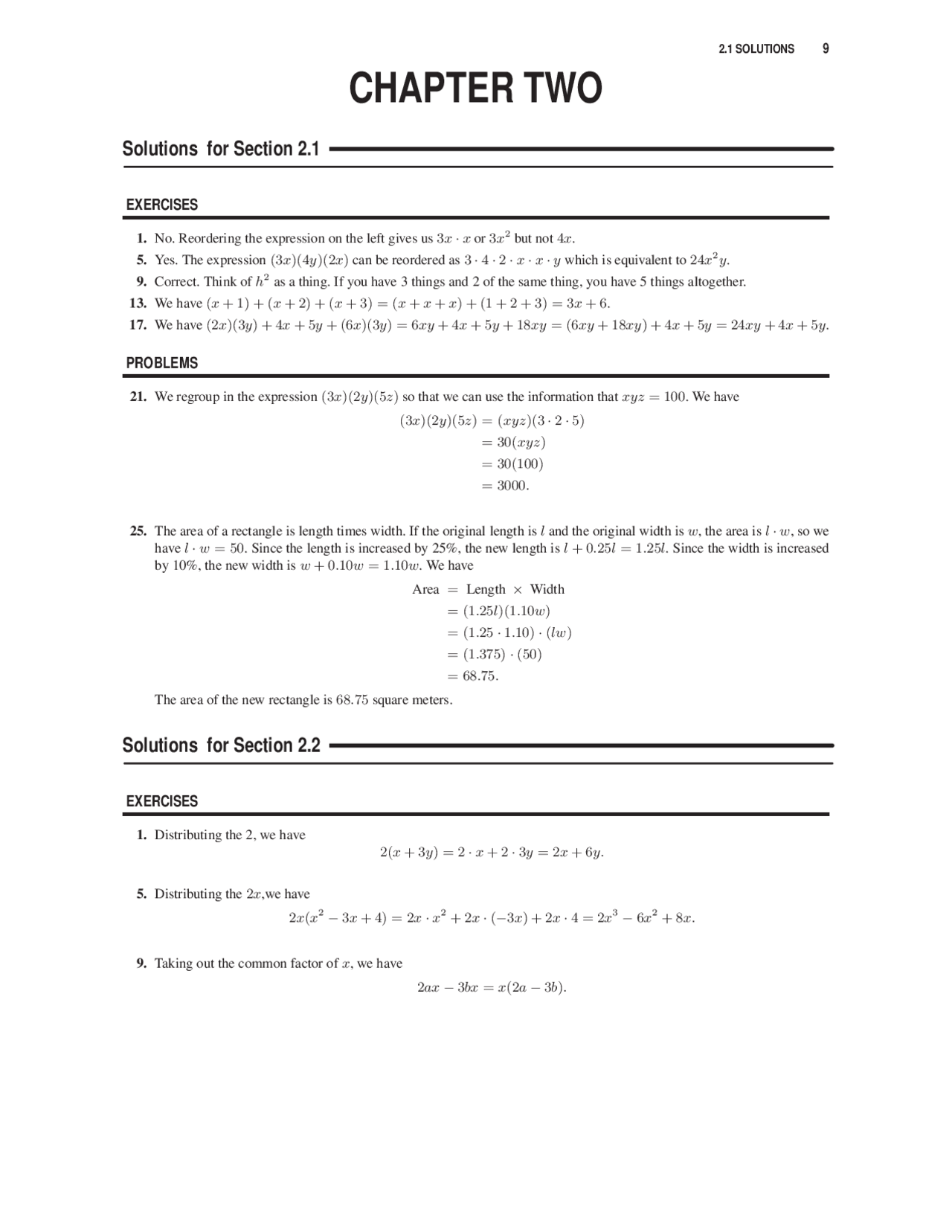 Exercícios Matemática Para Ensino Médio 2 Docsity