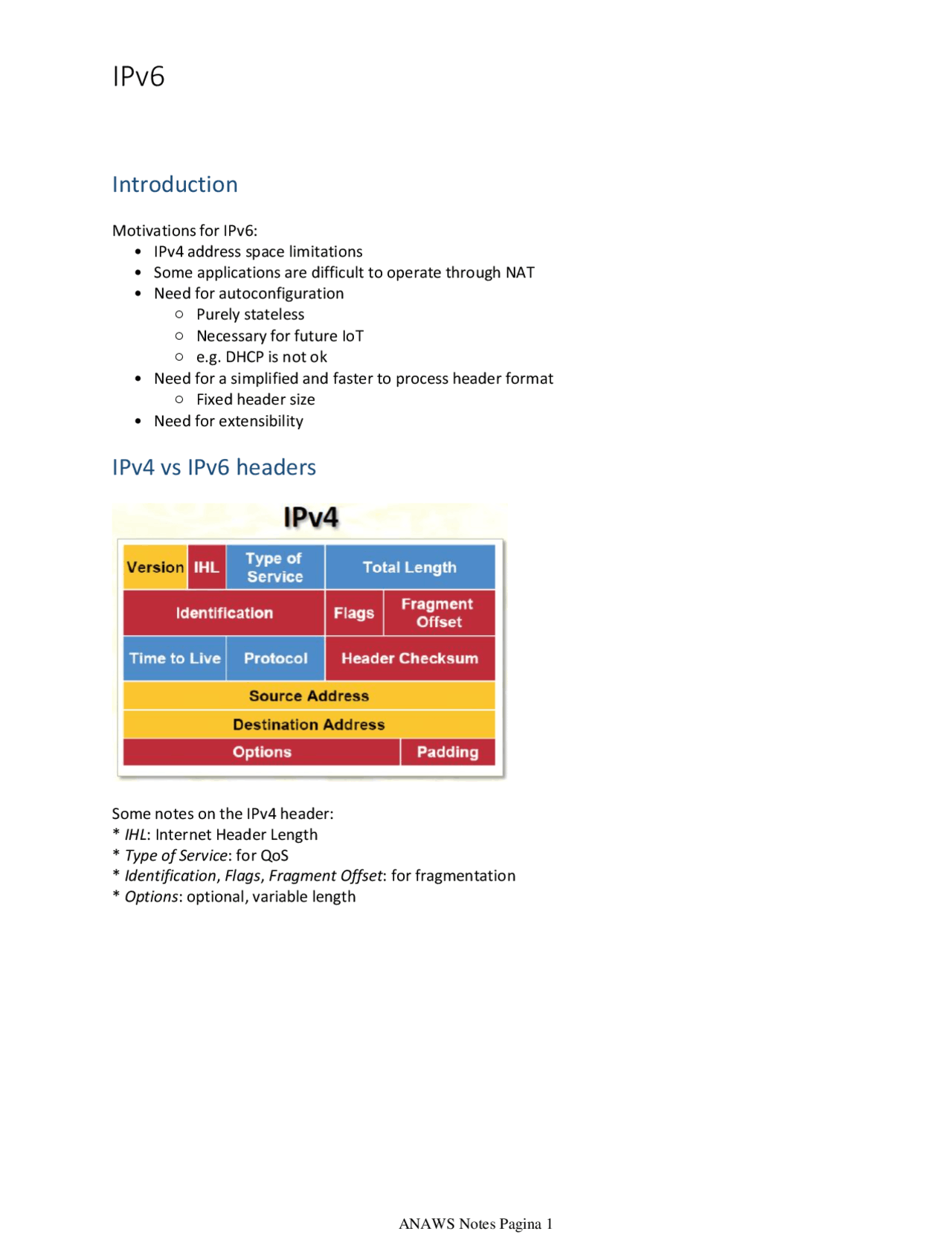 Network And Wireless Systems Notes Docsity
