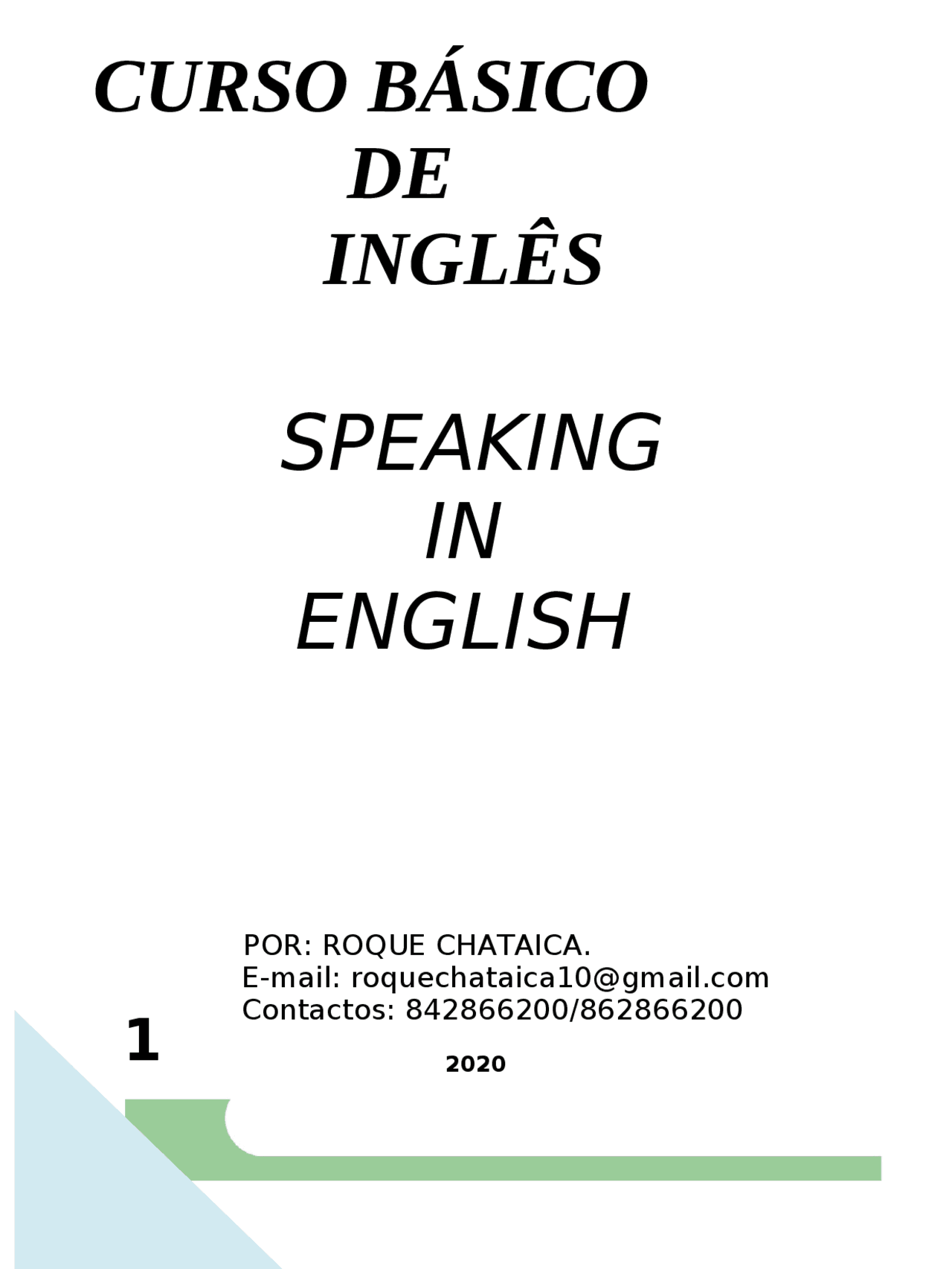 CURSO BASICO DE INGLES - Docsity